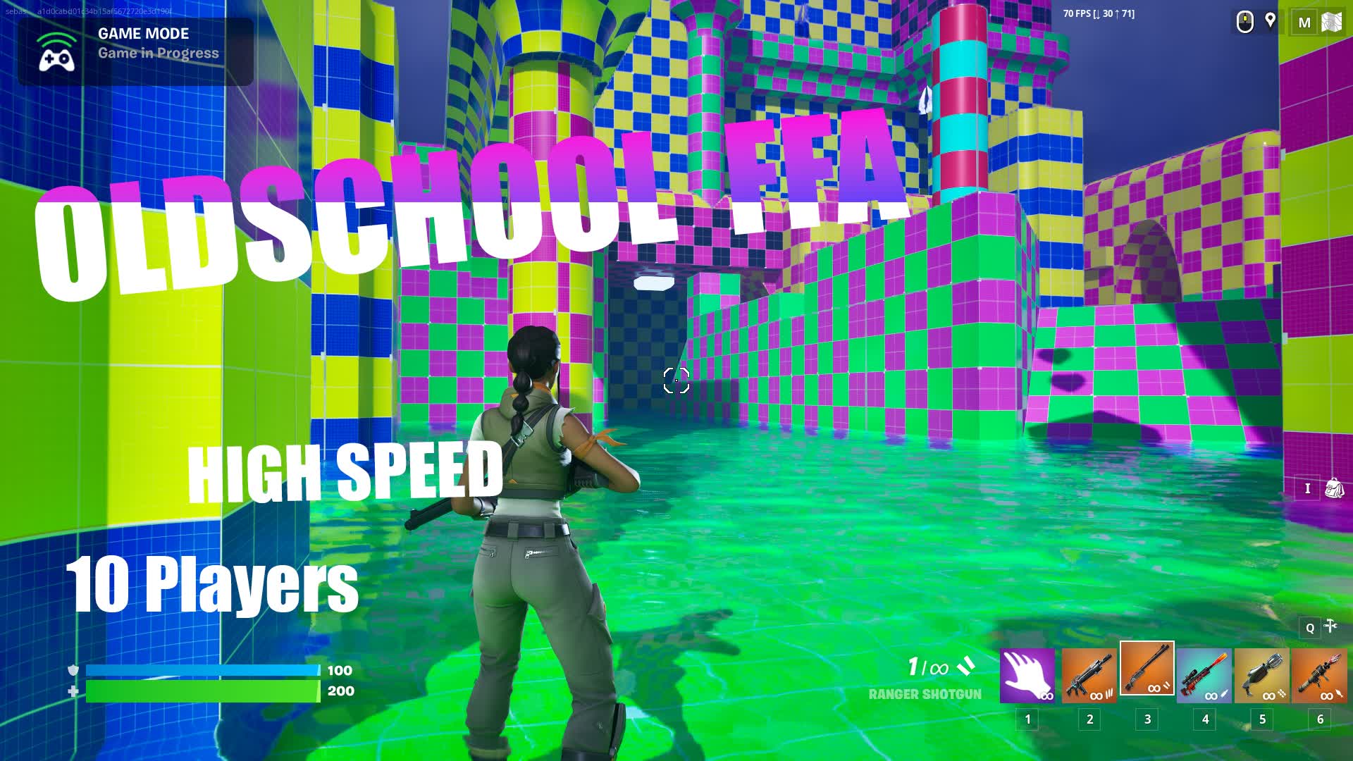 Q3DM77 FFA 6522-1088-2781 by sebasaar - Fortnite Creative Map Code - Fortnite.GG