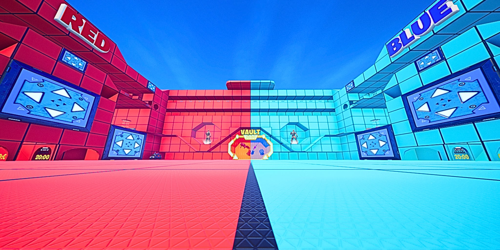 BOUNCING RED VS BLUE 🔴🔵 BIG BOUNCER! 3291-0128-3741 by yhmns - Fortnite ...