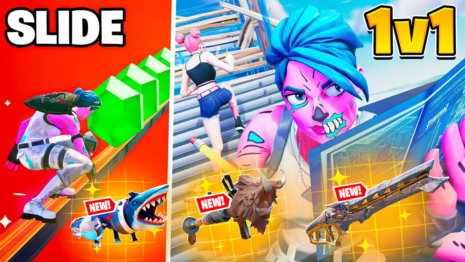 BEST 1VS1🌟 CUSTOM WEAPONS AND SLIDE 5341-9524-5255 by atack3k ...