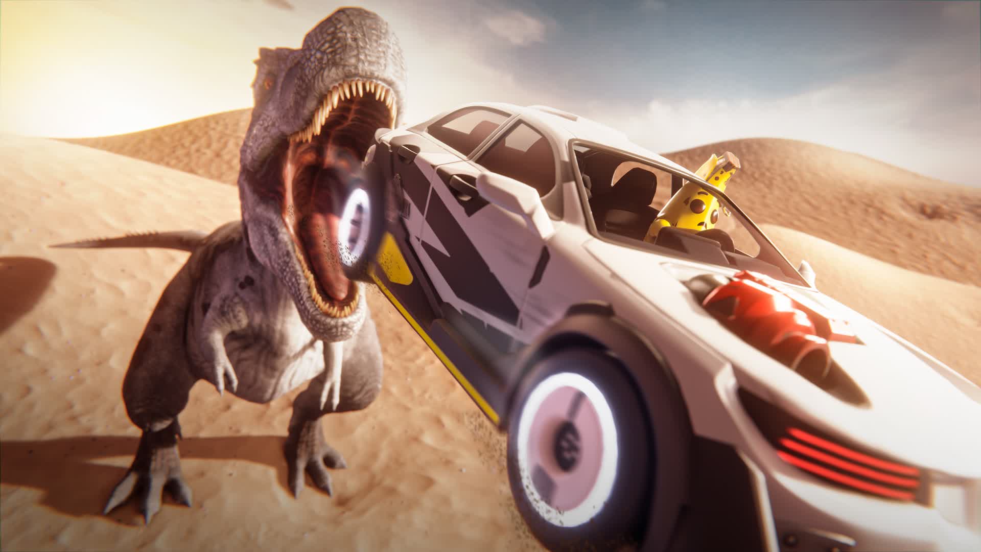 🚗🏃SPEED ROAD DINOSAURS 🦖🚗 1356-1640-0129 by naborrr - Fortnite Creative ...