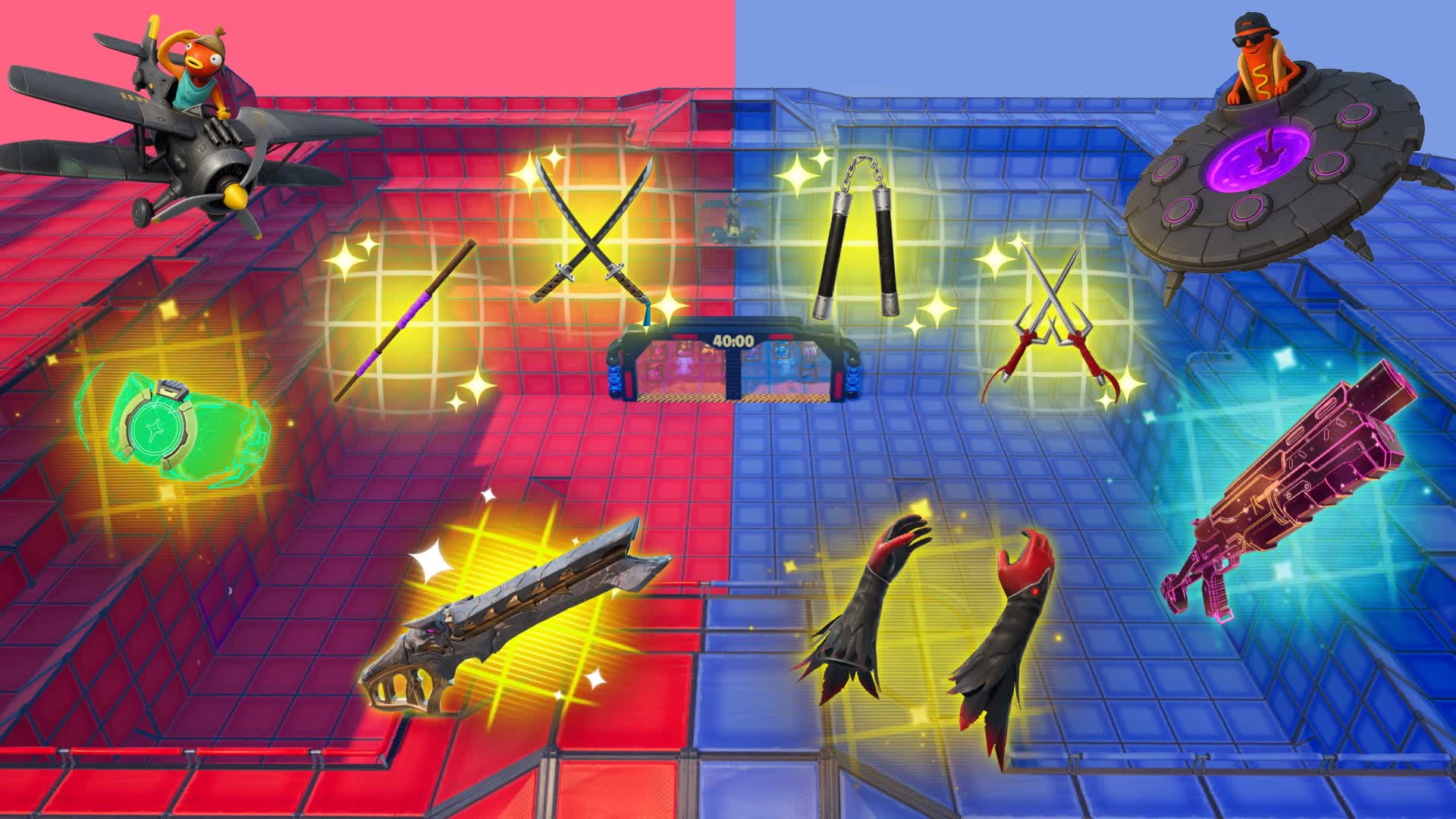 TMNT INSANITY 🔴RED VS BLUE🔵 0103-0932-5529 by draivn - Fortnite ...