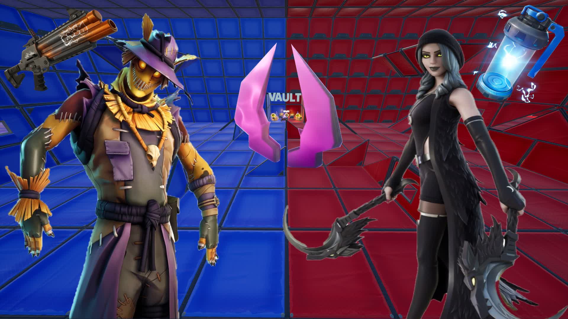 [HORROR] RED VS BLUE | FORTNITEMARES 2654-4002-1407 by laviiva ...