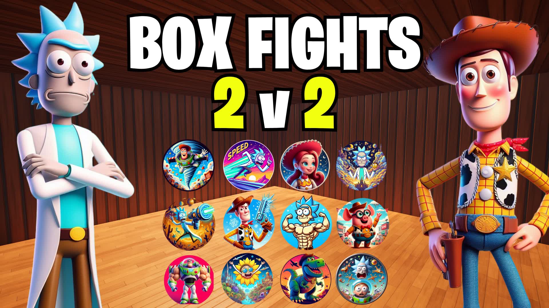 HERO BOX FIGHT (2V2) 📦 8124-6357-4753 by naisuu - Fortnite Creative Map Code - Fortnite.GG