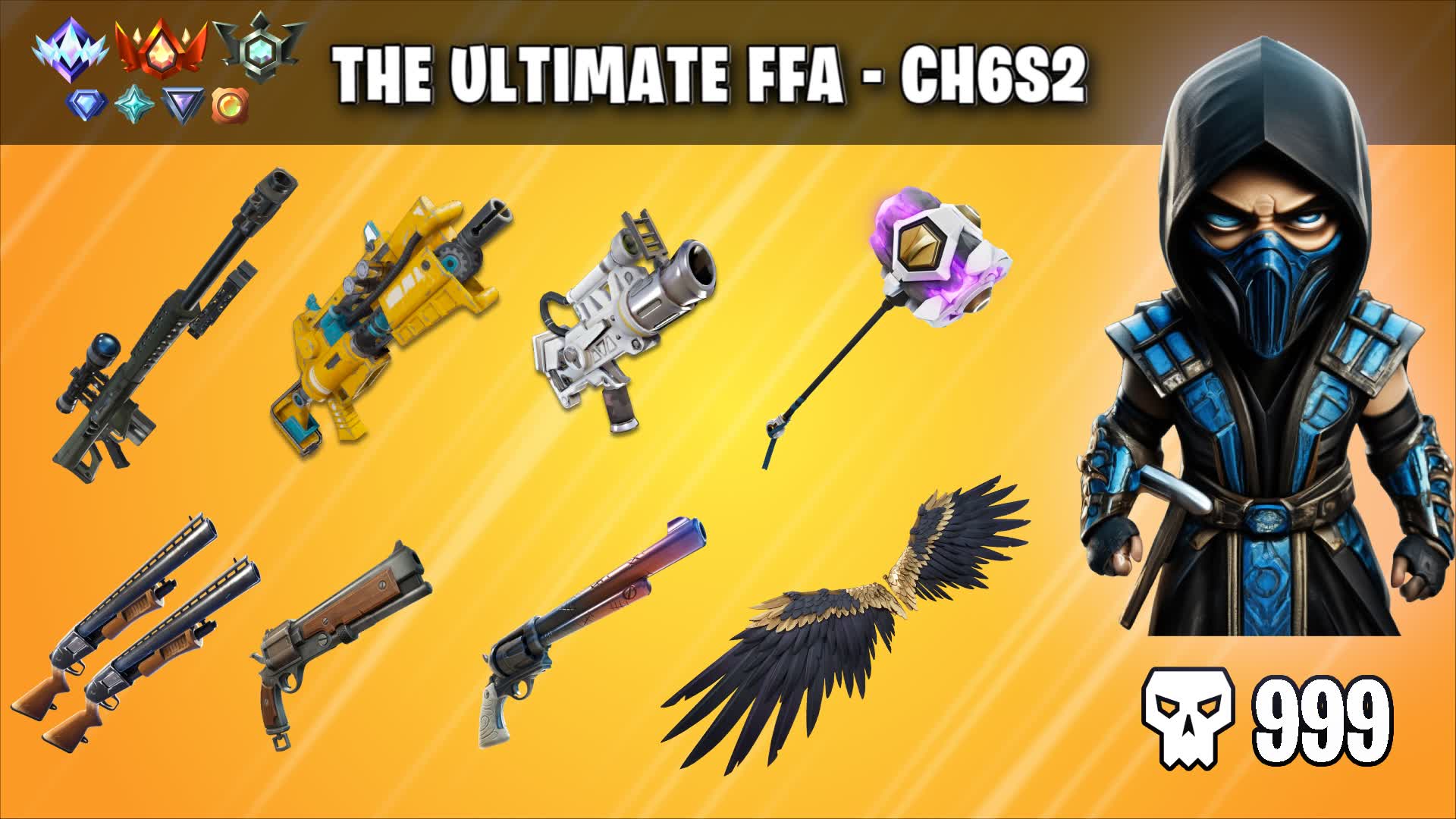 THE ULTIMATE FFA 🏆 CH6S2 5771-3599-8173 by br_pgs - Fortnite Creative ...