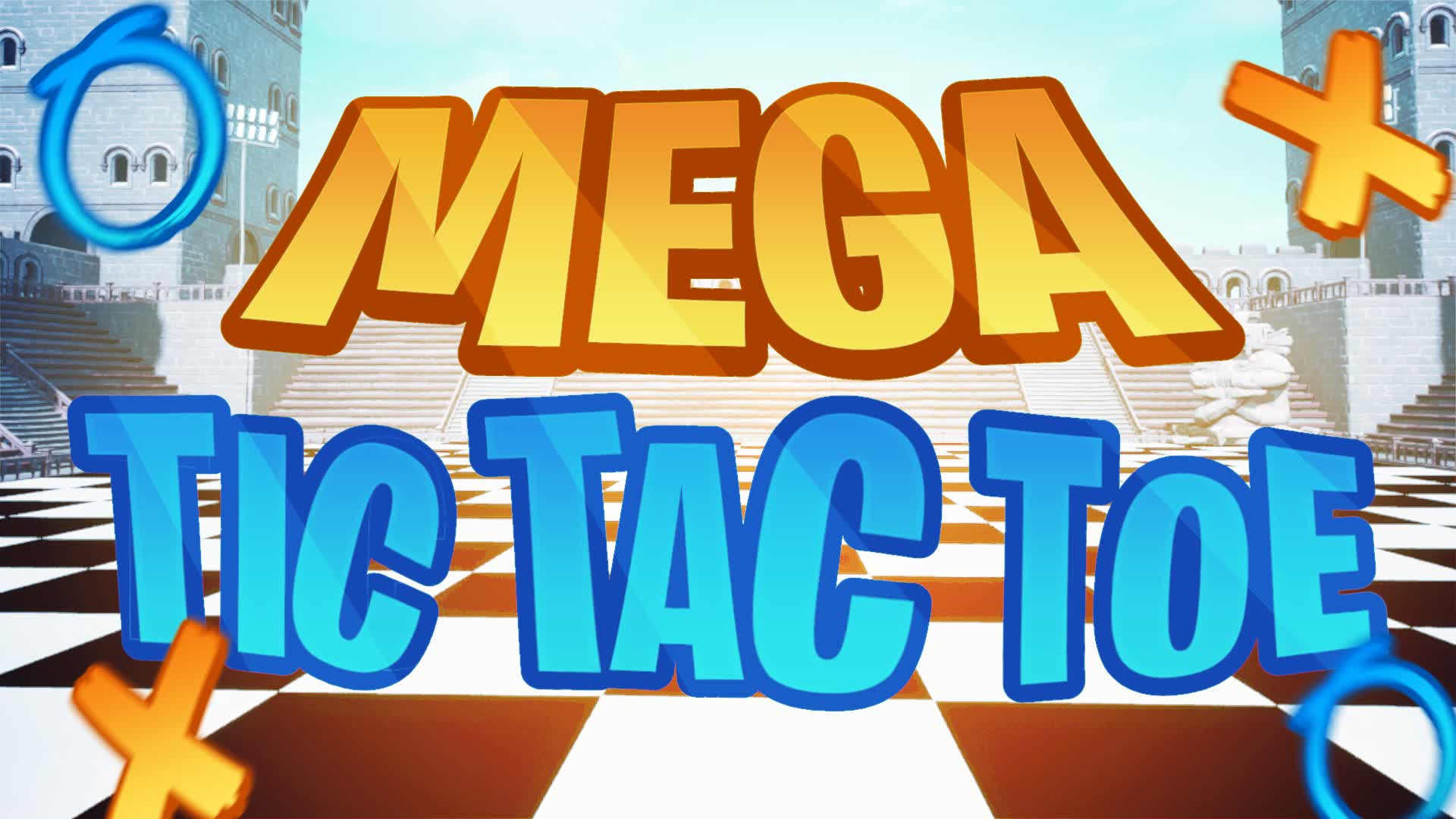 Mega Tic-Tac-Toe🔵Fortnite 🔫 0359-8406-1009 by oakgames - Fortnite Creative Map Code - Fortnite.GG
