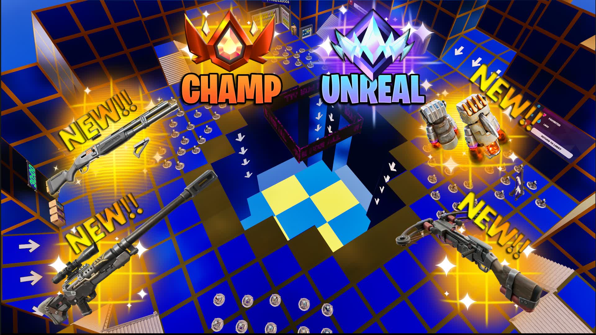 THE PIT - DIAMOND (RANKED) 3696-5369-3480 by shuloxo - Fortnite Creative Map Code - Fortnite.GG