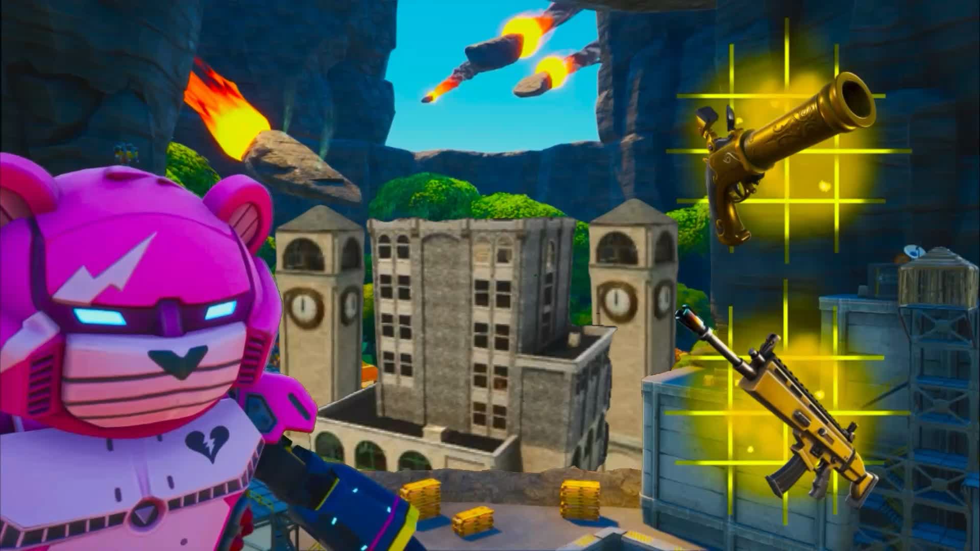 Tilted X Mecha Zone Wars 6130-2259-8790 by blastoffmaps - Fortnite