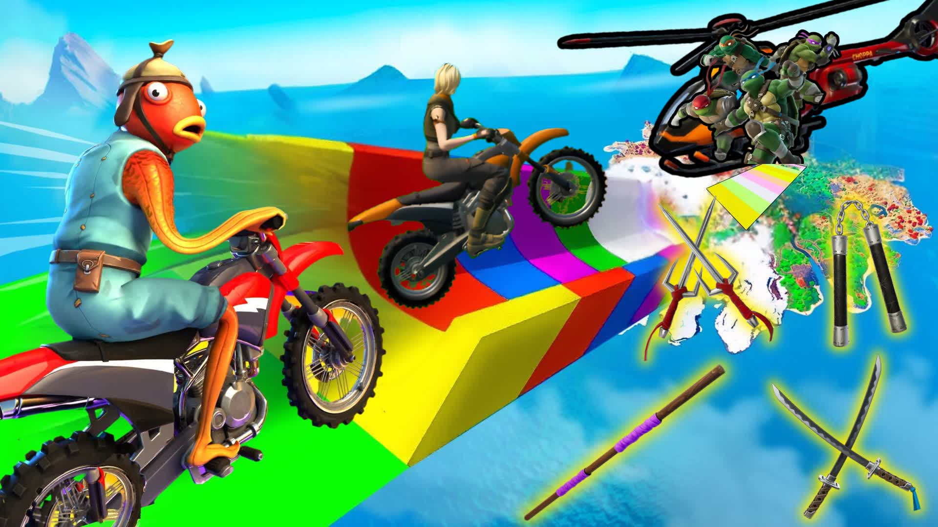 🔥 TMNT ULTRA RAMP 🔥 8615-8635-5602 by tassimaravilhosa - Fortnite ...