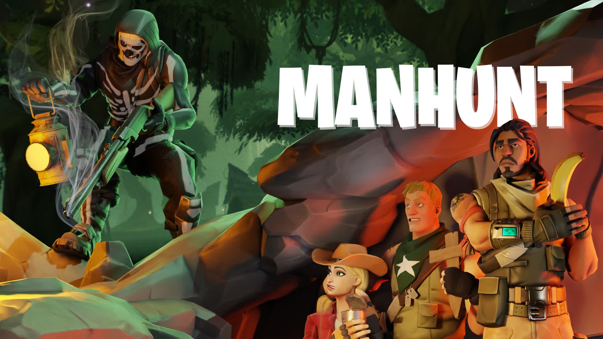 Juega MANHUNT | Fortnite Zone