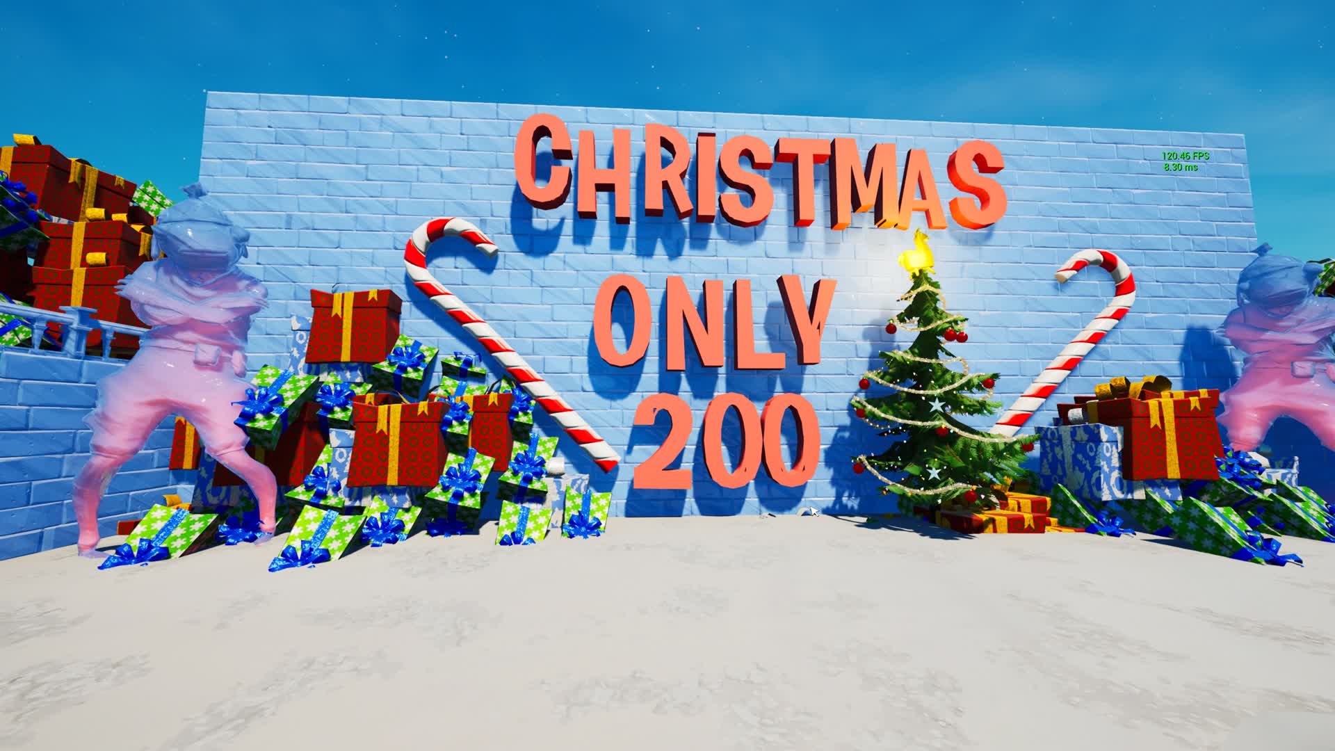 ICE ONLY 200 5753-9130-1922 by salvoo93 - Fortnite Creative Map Code ...
