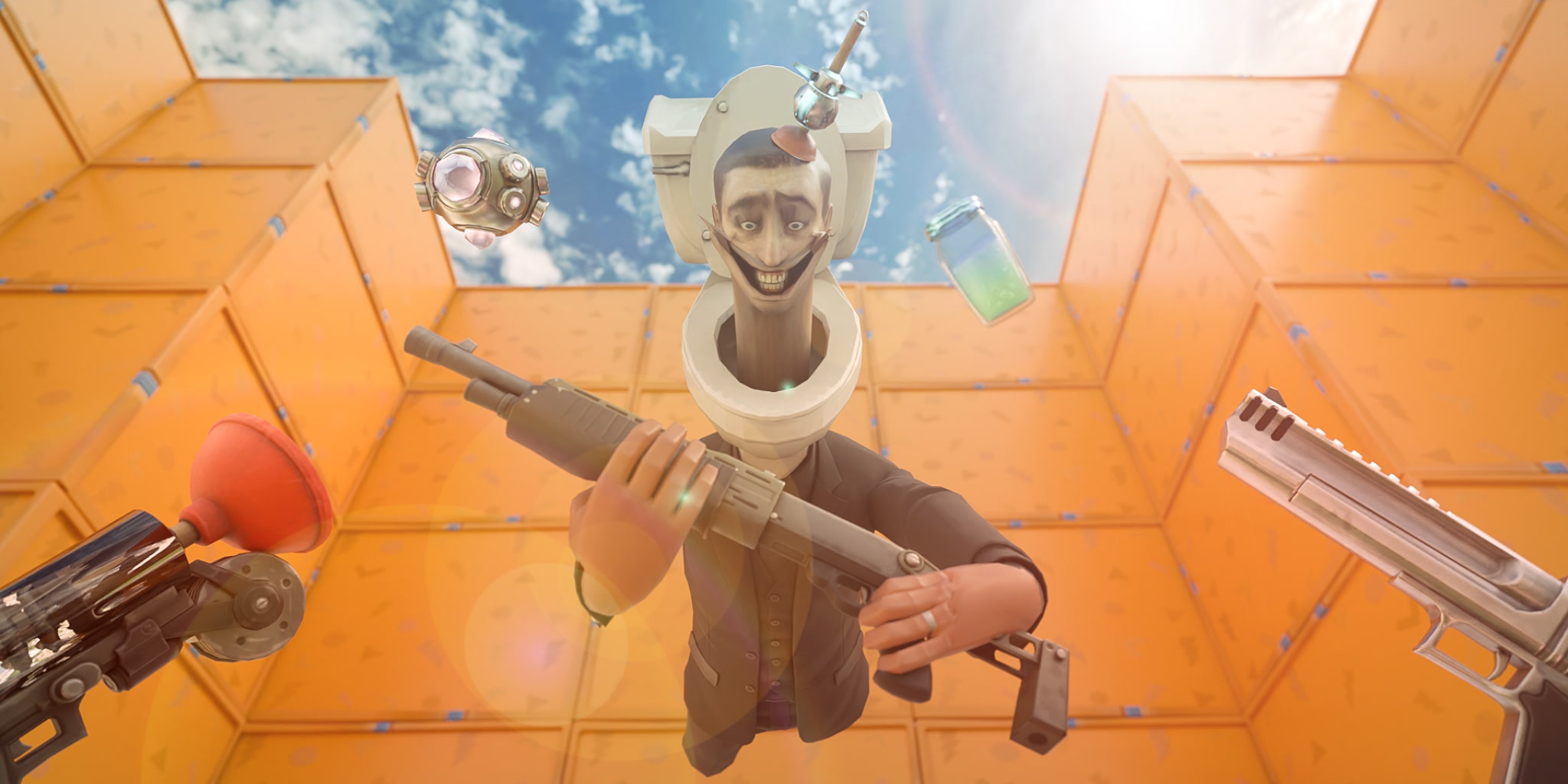 SKIBIDI TOILET - PIT 6027-2298-0888 by hooganius - Fortnite Creative Map Code - Fortnite.GG