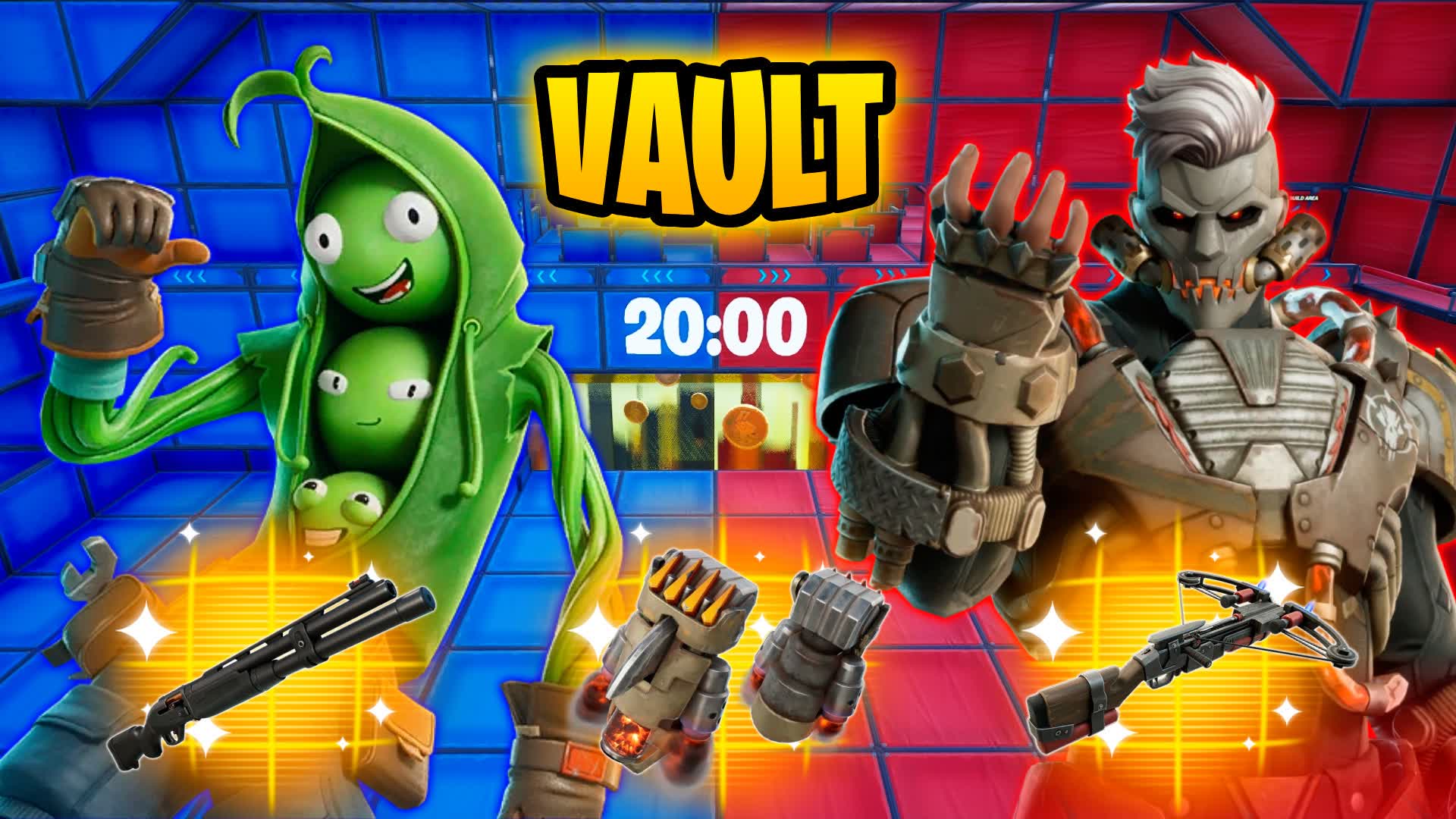 CH5 RED VS BLUE HERO 🔴🔵 9456-5248-7096 by vtnmaps - Fortnite Creative ...