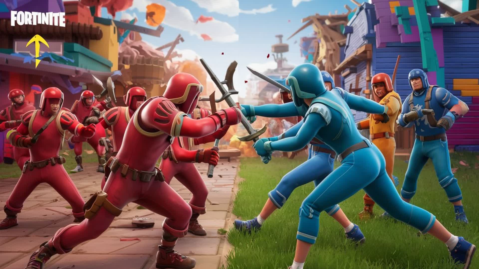 RED VS BLUE 1127-3089-3540 by dsgg - Fortnite