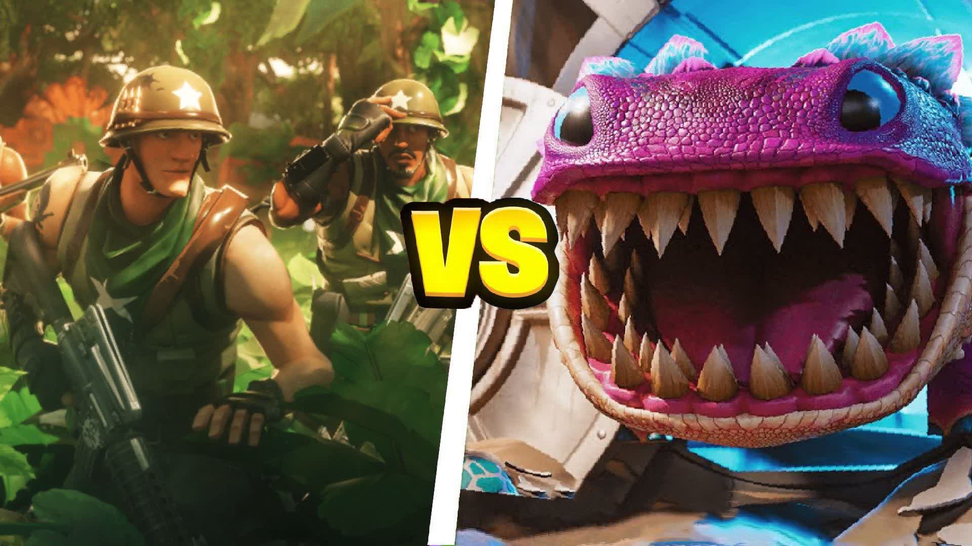 🦖Klombo VS Hunters🤠 0564-5576-1717 by palme - Fortnite Creative Map ...