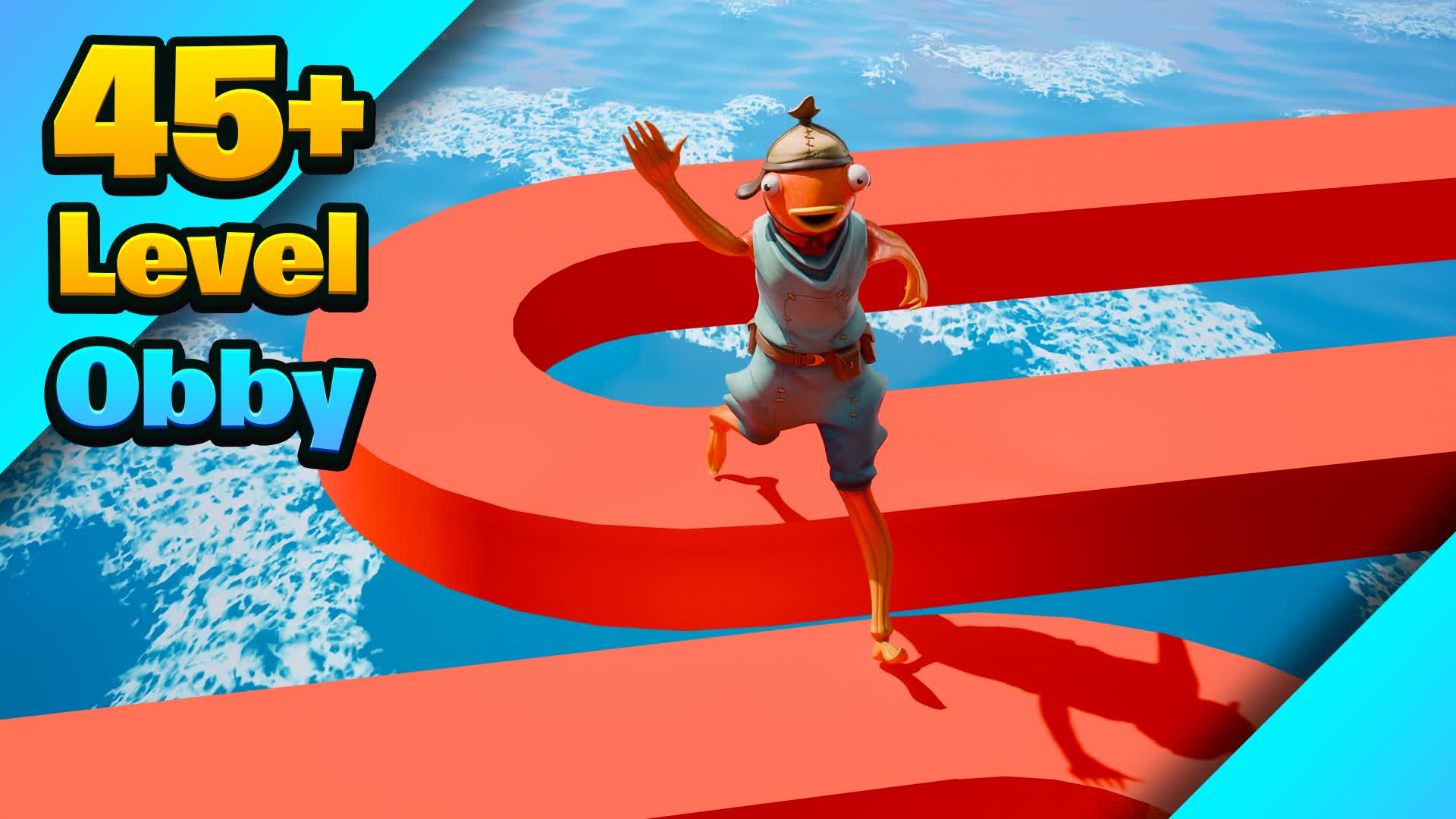 45+ Level Obby 3737-1963-6516 by ultrax1 - Fortnite Creative Map Code - Fortnite.GG