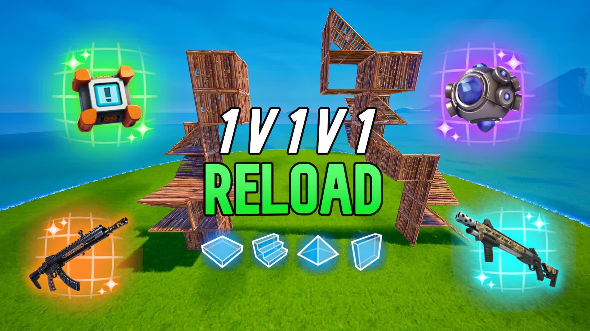 1V1V1 RELOAD PVP REALISTICS 1V2 2V1 HERO 8984-8109-8054 by frivzzy - Fortnite Creative Map Code ...