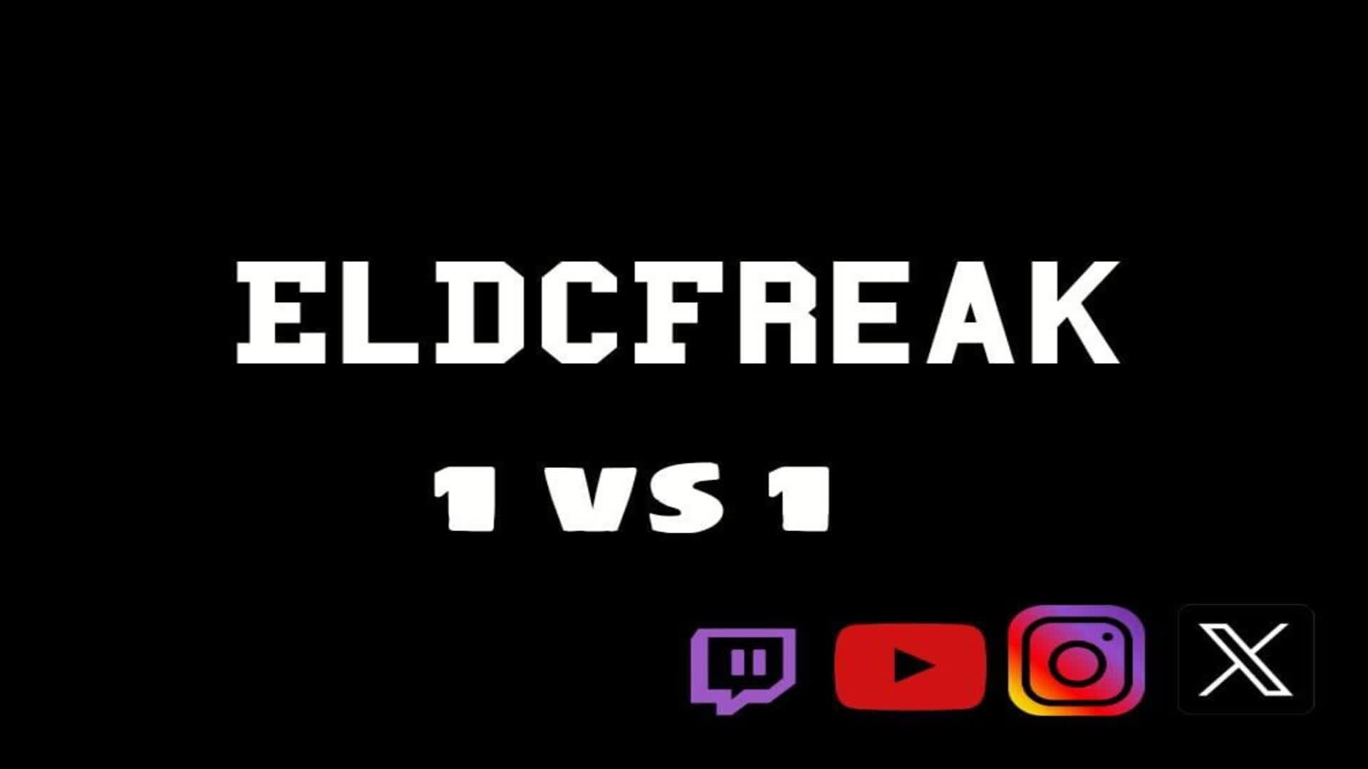 1vs1 ElDcFreak 7177-0772-9817 من ابتكار frek - Fortnite