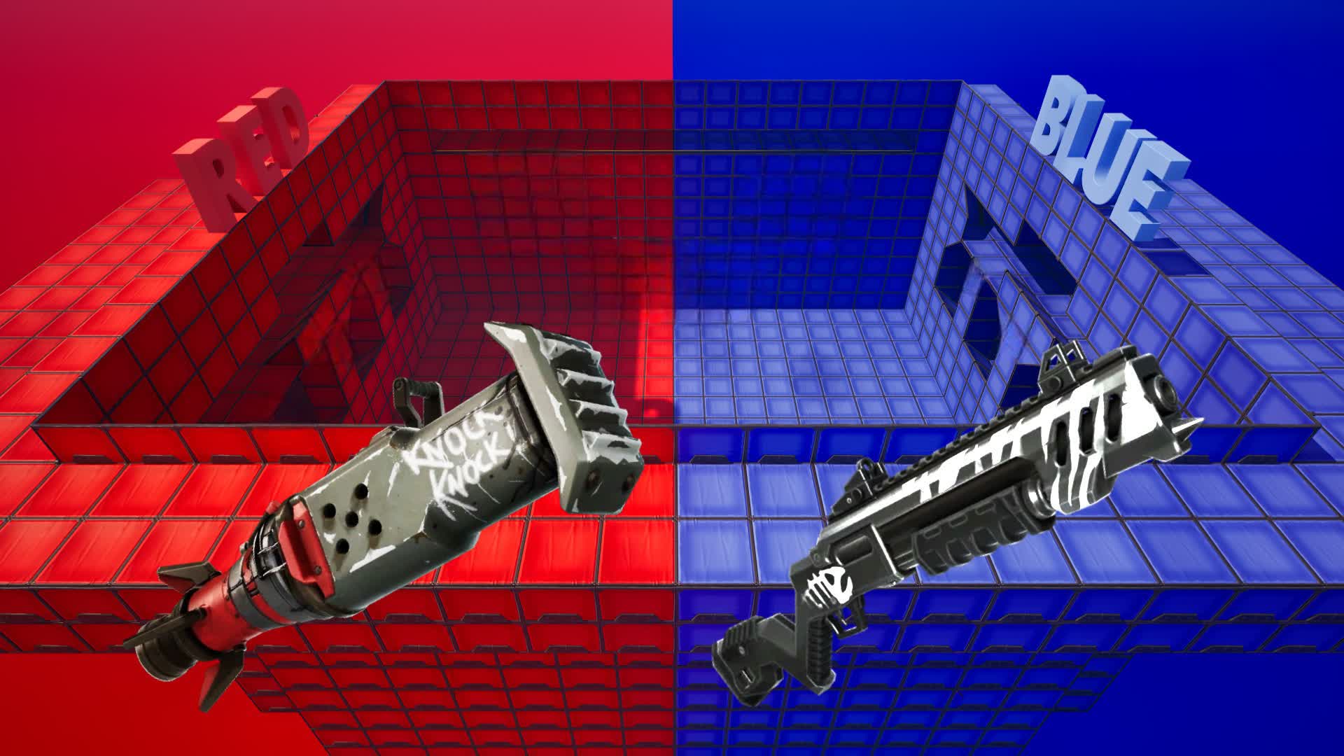 💯Crazy Red Vs Blue 🆕 3280-5394-3323 by dianamite - Fortnite Creative Map Code - Fortnite.GG