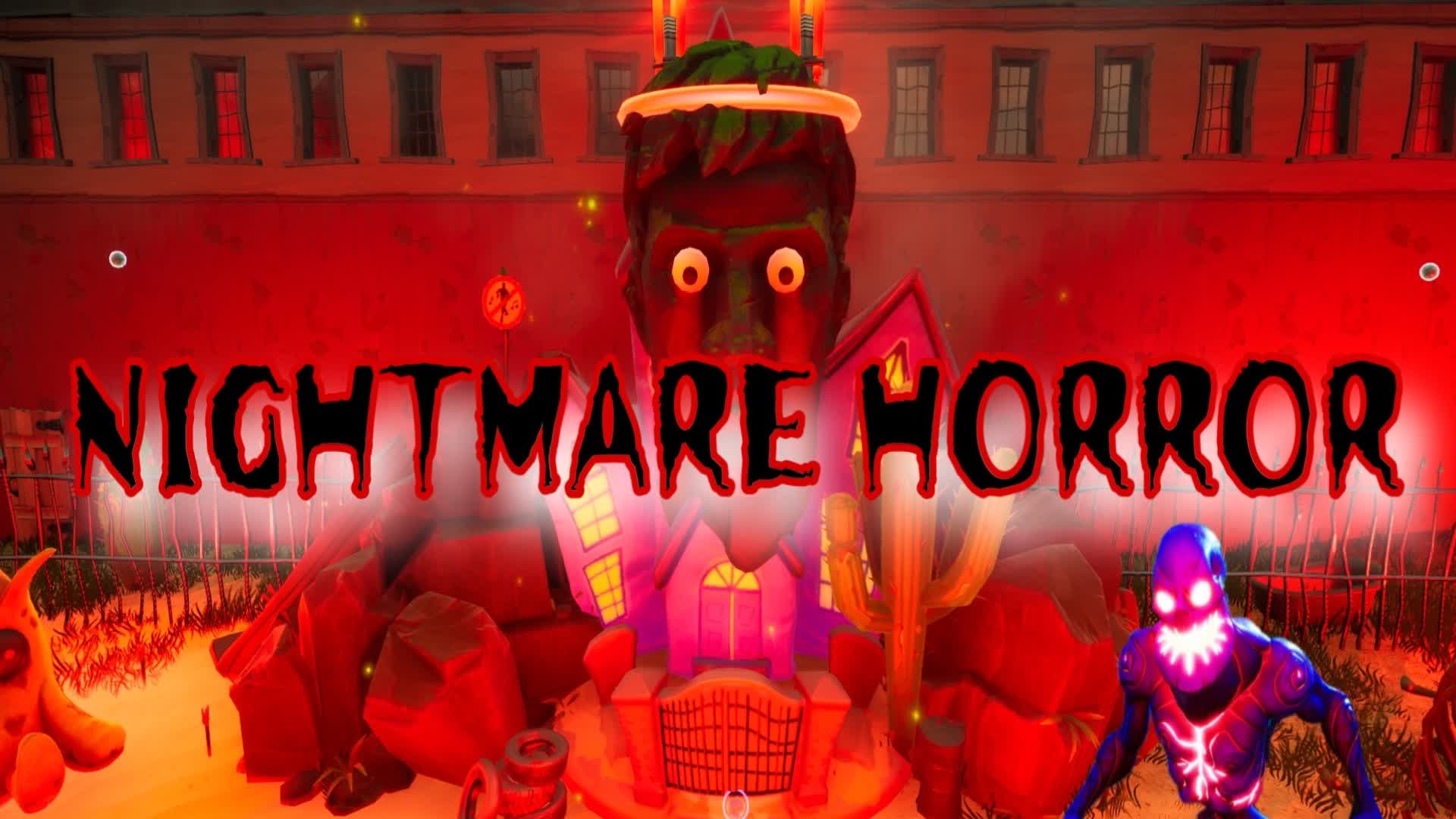 NIGHTMARE HORROR - 100 PLAYERS 3316-2158-6646 by nmy - Fortnite ...