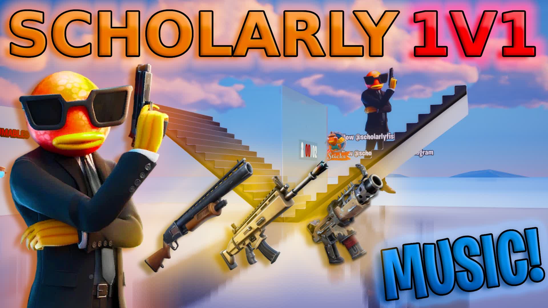 SCHOLARLYFISH 1V1 (SIMPLE) 7189-9902-7901 by scholarlyfish - Fortnite Creative Map Code ...