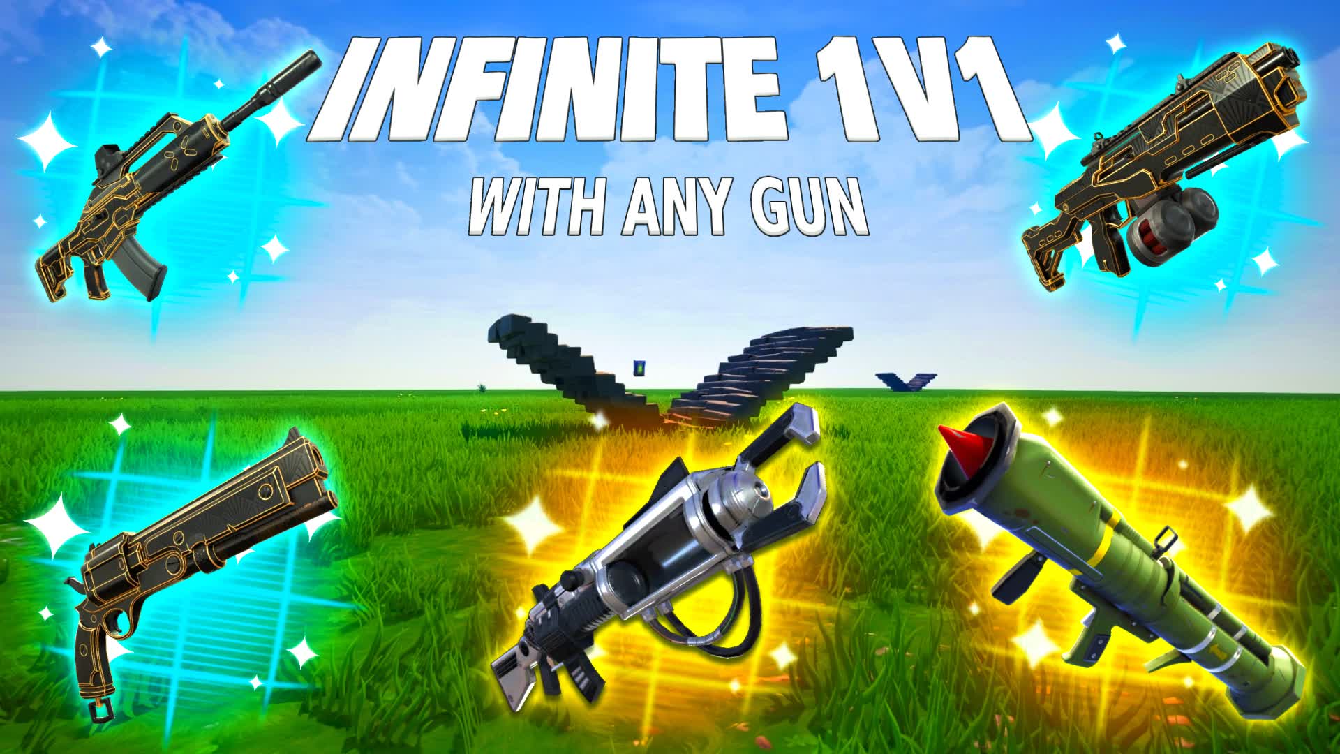 INFINITE 1V1 WITH ANY GUN🌟 4198-8258-2463 by isolo - Fortnite Creative ...