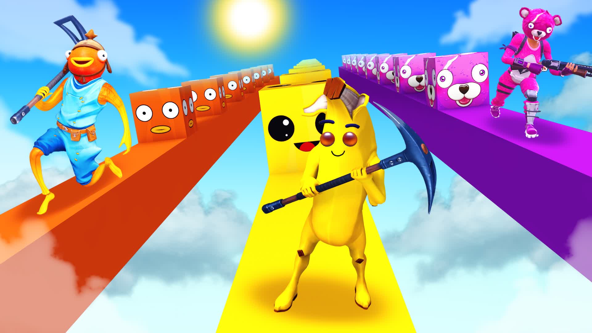 SPEED RAMP IN THE DESERT CARS 0048-7247-1916 by dj side - Fortnite.GG