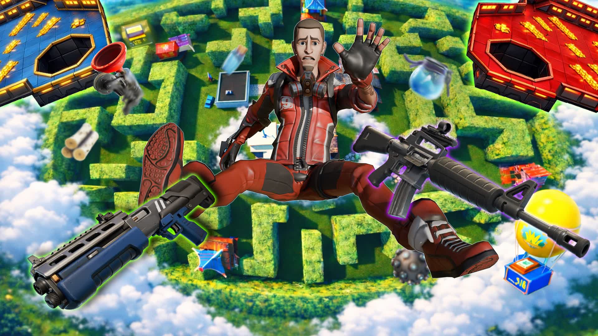 THE MAZE PIT - FREE FOR ALL 6332-8747-5307 by vicco - Fortnite Creative ...