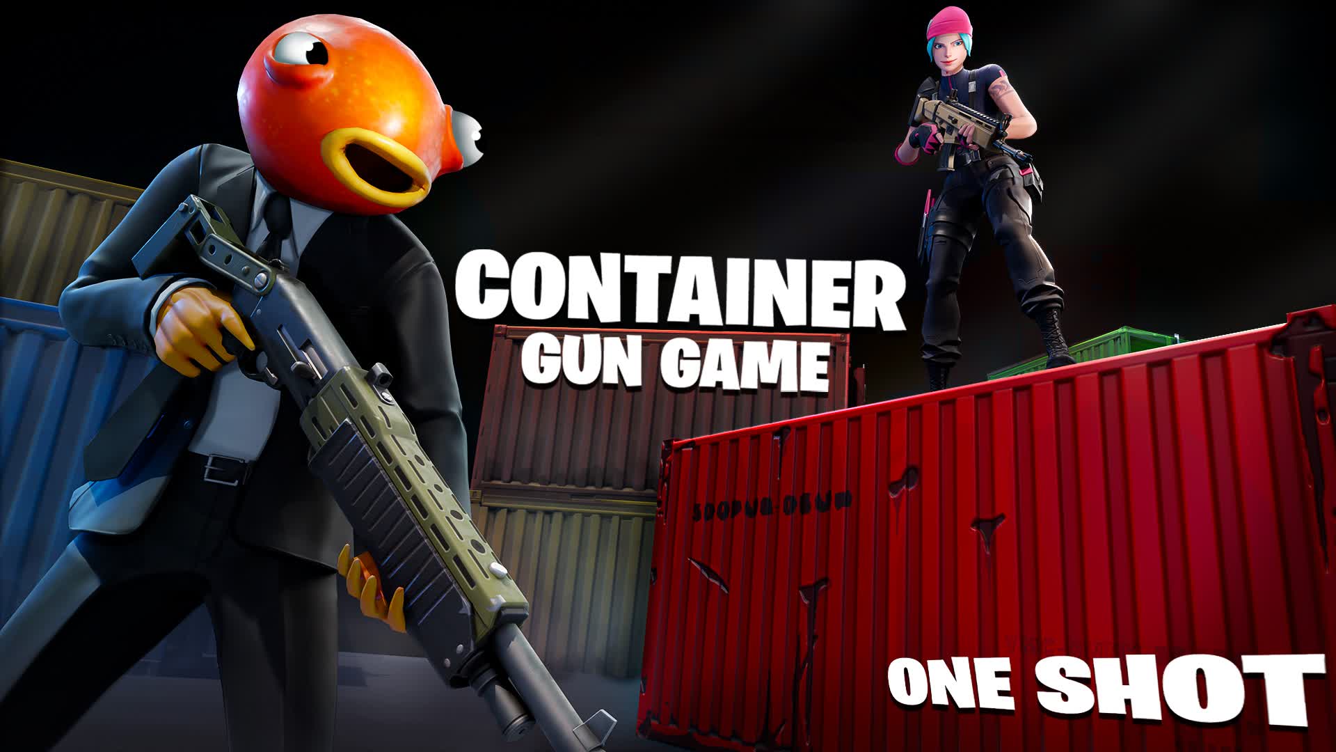 CONTAINERS GUN GAME 🎯 ONE SHOT 6908-2231-7729 by azurite1x - Fortnite ...
