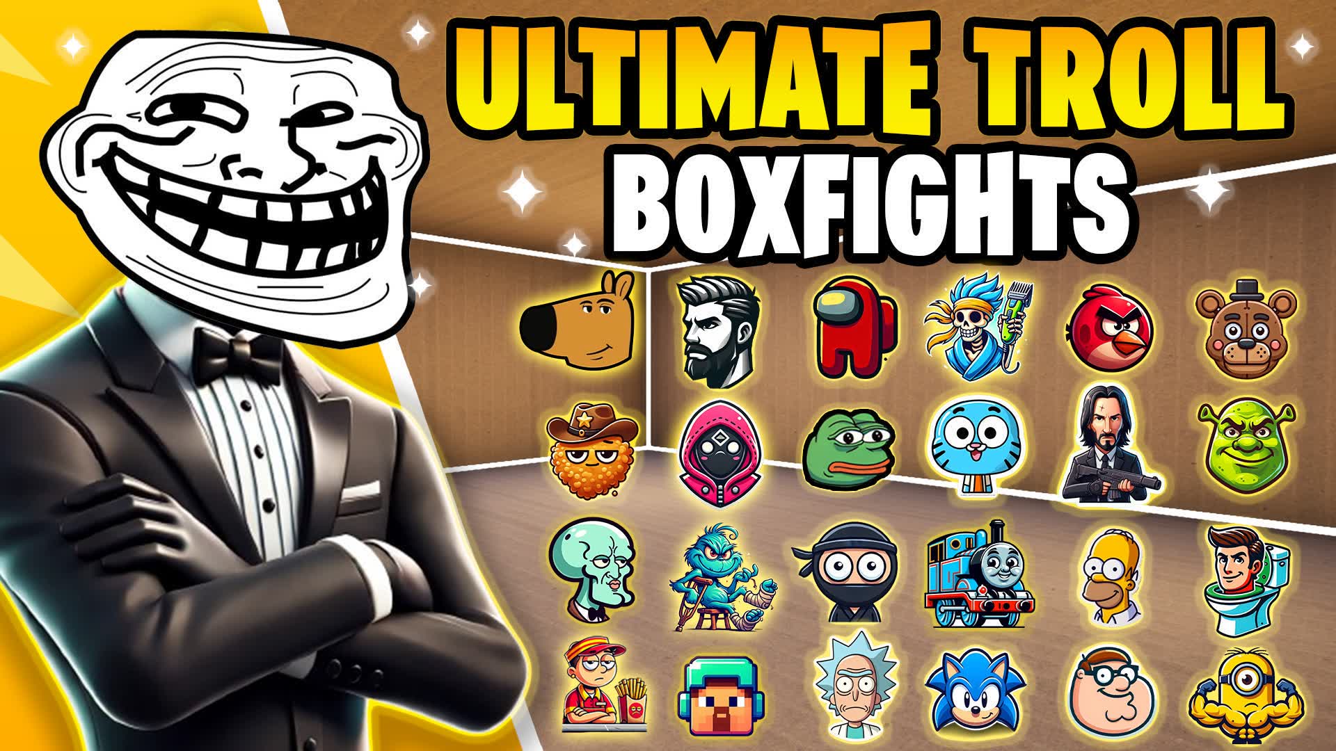ULTIMATE TROLL BOX PVP 😂📦 9431-1069-8628 by studiogames - Fortnite ...