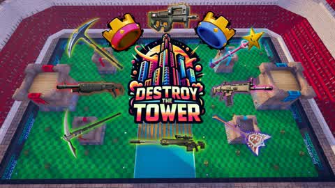 Destroy The Tower ! 1158-5520-2750 by sandukul - Fortnite Creative Map Code - Fortnite.GG