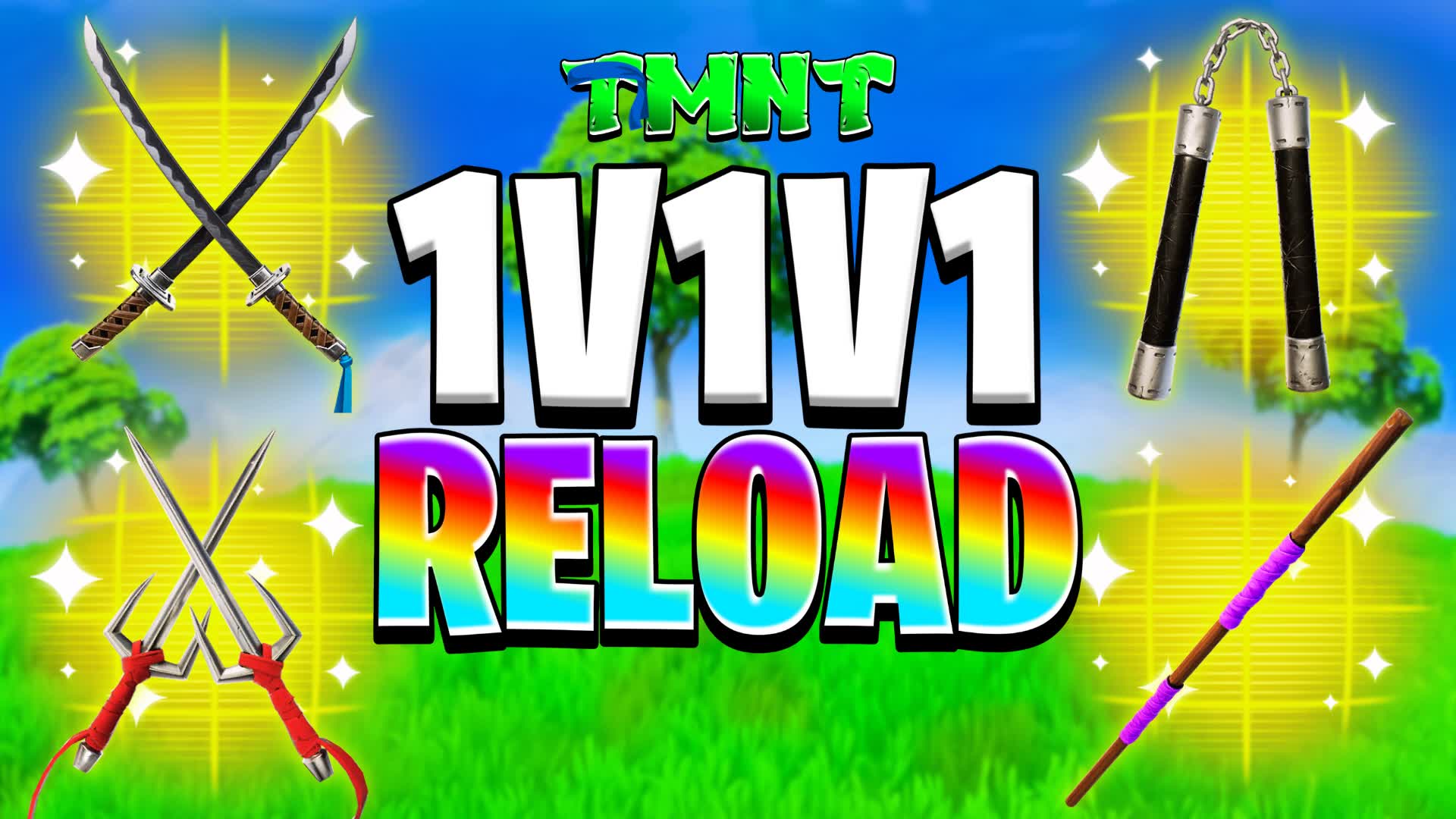 ⭐CRAZY 1V1V1 RANKED RELOAD FREE FOR ALL 3247-6325-2061 by sharkmaps - Fortnite Creative Map Code ...