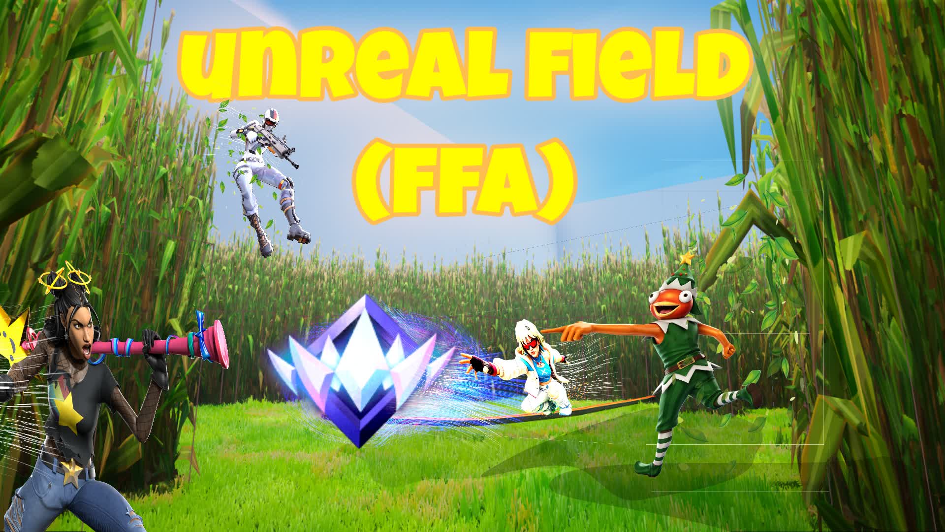 Unreal Field 7810-7667-3491 by horloge1420 - Fortnite Creative Map Code ...
