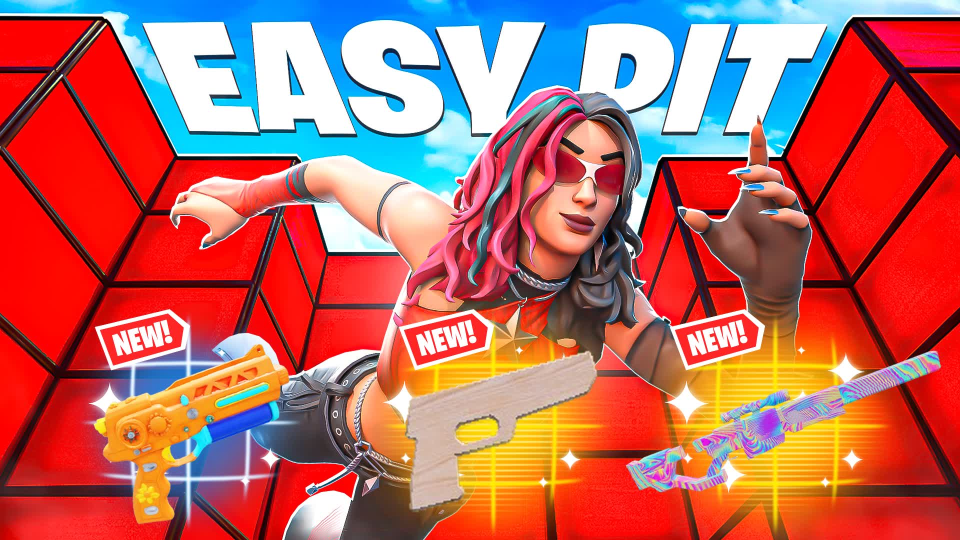 EASY PIT FFA 🎯 ALL GUNS 4125-3840-0405 by dcava - Fortnite