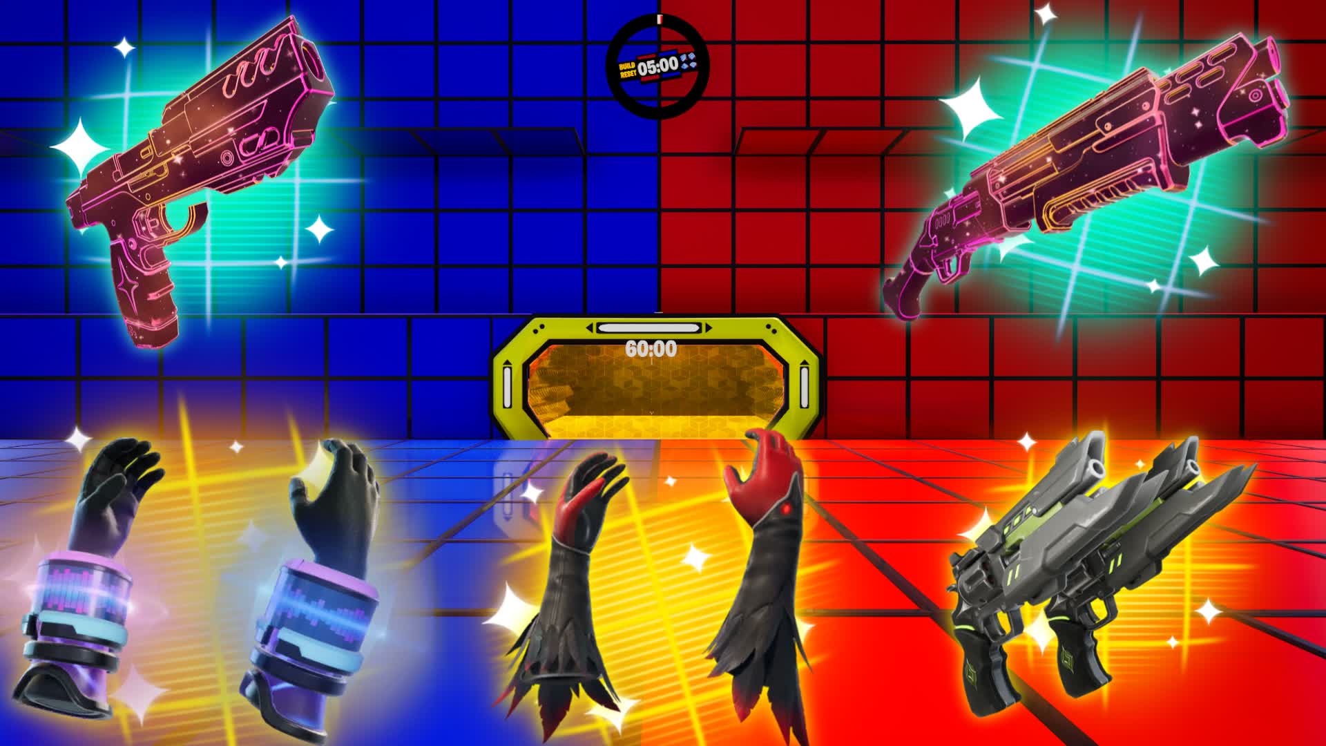 BEAST RED VS BLUE 🔴🔵 8410-4454-3074 by crazybeast - Fortnite Creative ...