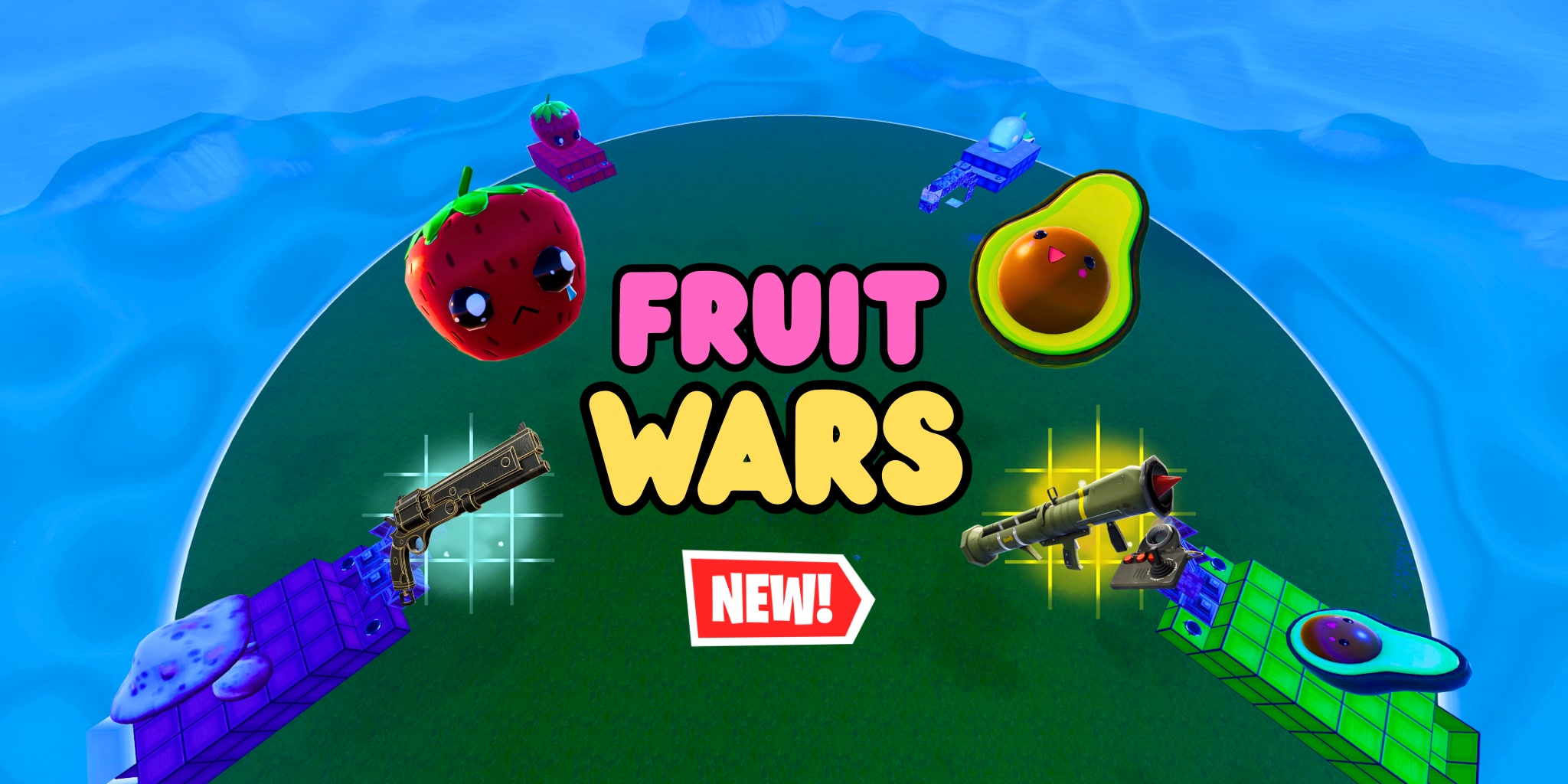 🍓FRUIT WARS !! ZONE WARS🥑 7597-4597-4160 by smis - Fortnite Creative ...