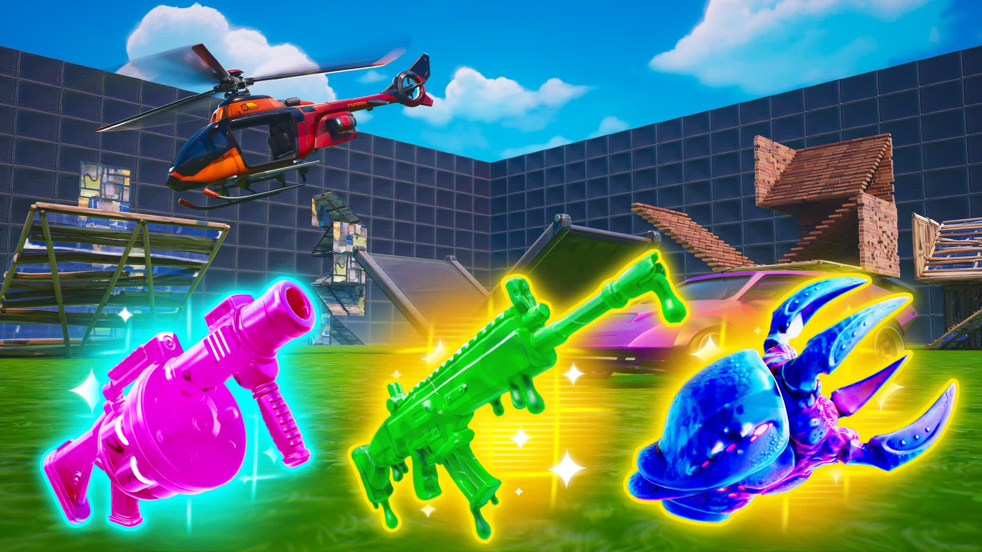 1V1 WITH EVERY GUN 6155-1398-4059, de hive - Fortnite