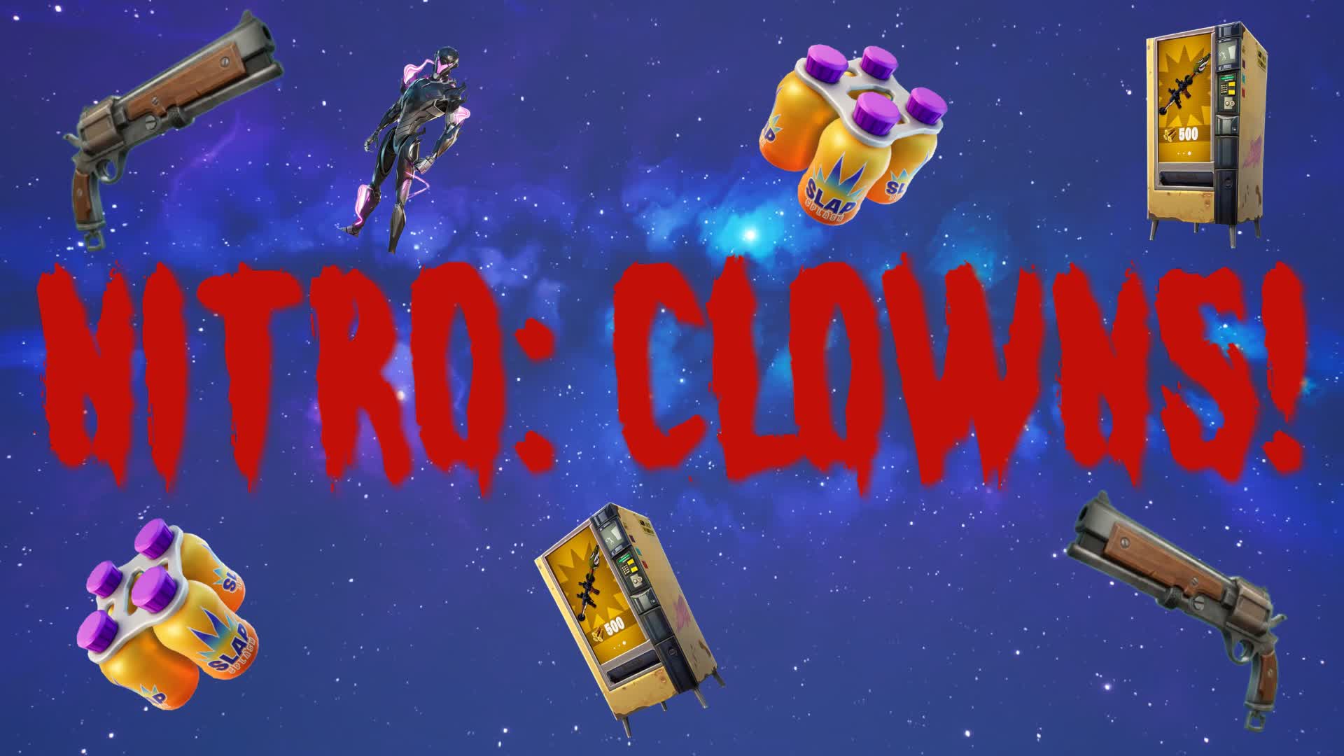 Nitro: Clowns! 4220-1278-9407 by nitrosc - Fortnite Creative Map Code ...