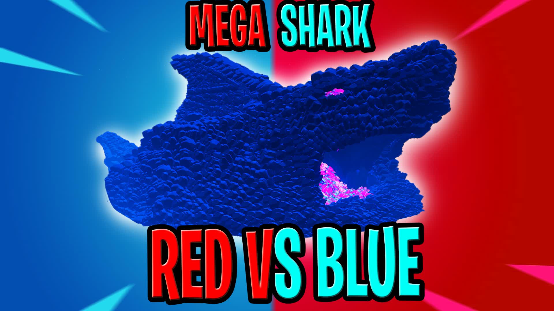 🦈🦈MEGA-SHARK RED vs BLUE🦈🦈 2324-8555-9592 by krockz - Fortnite Creative ...