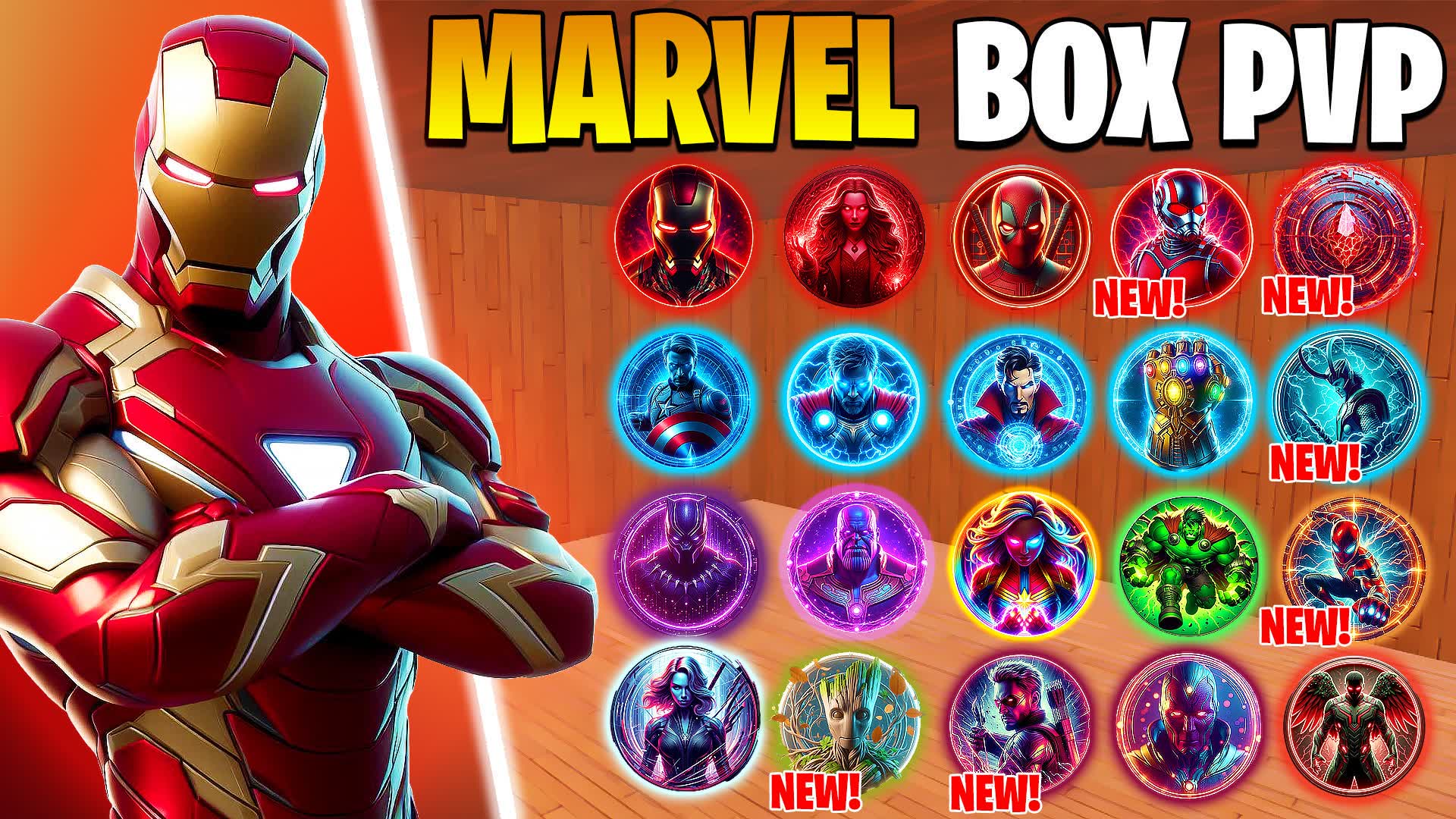 🦸‍♂️ MARVEL AVENGERS BOXFIGHTS 📦 6134-4146-2044 by ghostjeezx11 ...