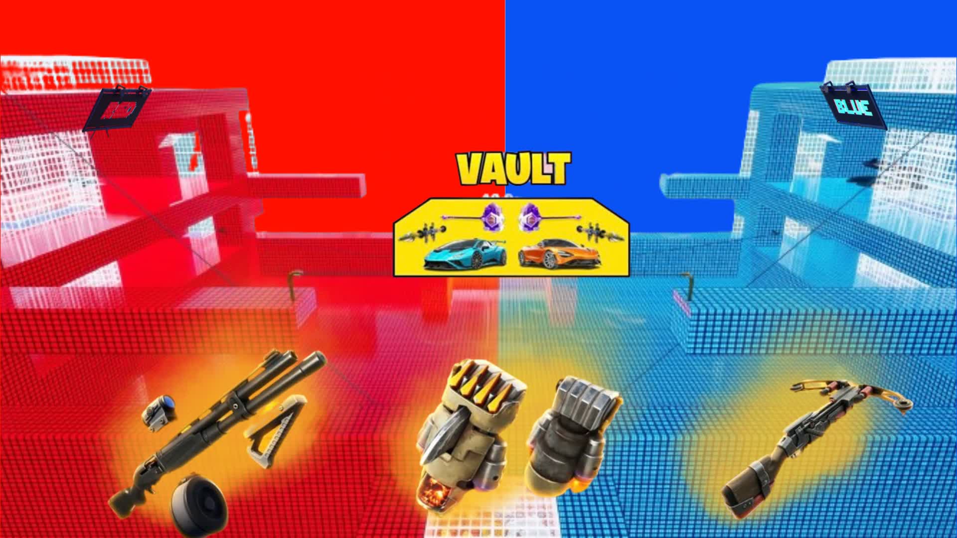 REVENGE RED VS BLUE 🔴🔵 1546-3740-6092 by azilia - Fortnite Creative Map Code - Fortnite.GG