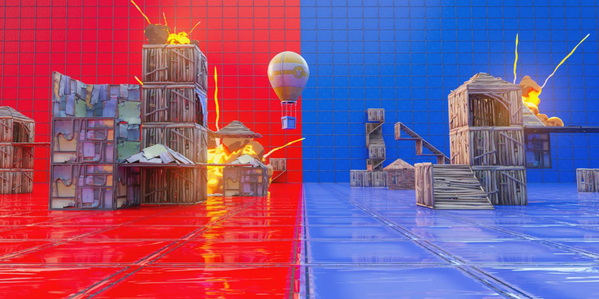 ULTRA RED VS BLUE 🔴🔵POL1R 0358-7397-2968 by playboi_carty - Fortnite ...