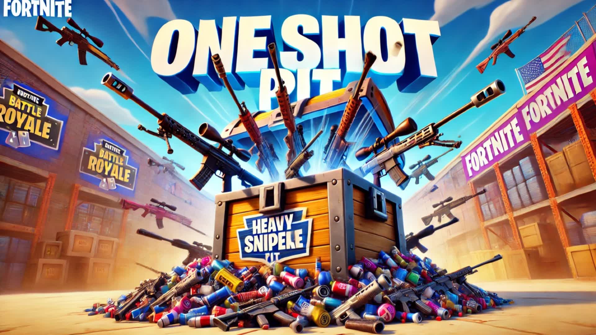 🎯 INSANE ONE SHOT PIT 🎯 2843-7787-0094 by dizzl - Fortnite Creative Map ...