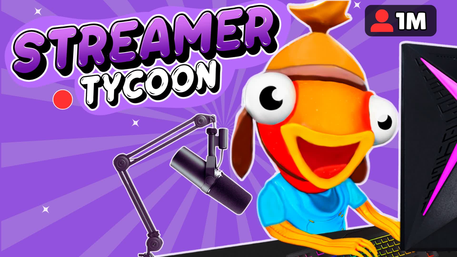 STREAMER TYCOON 🔴 5471-8113-8457 by firestudio - Fortnite Creative Map ...