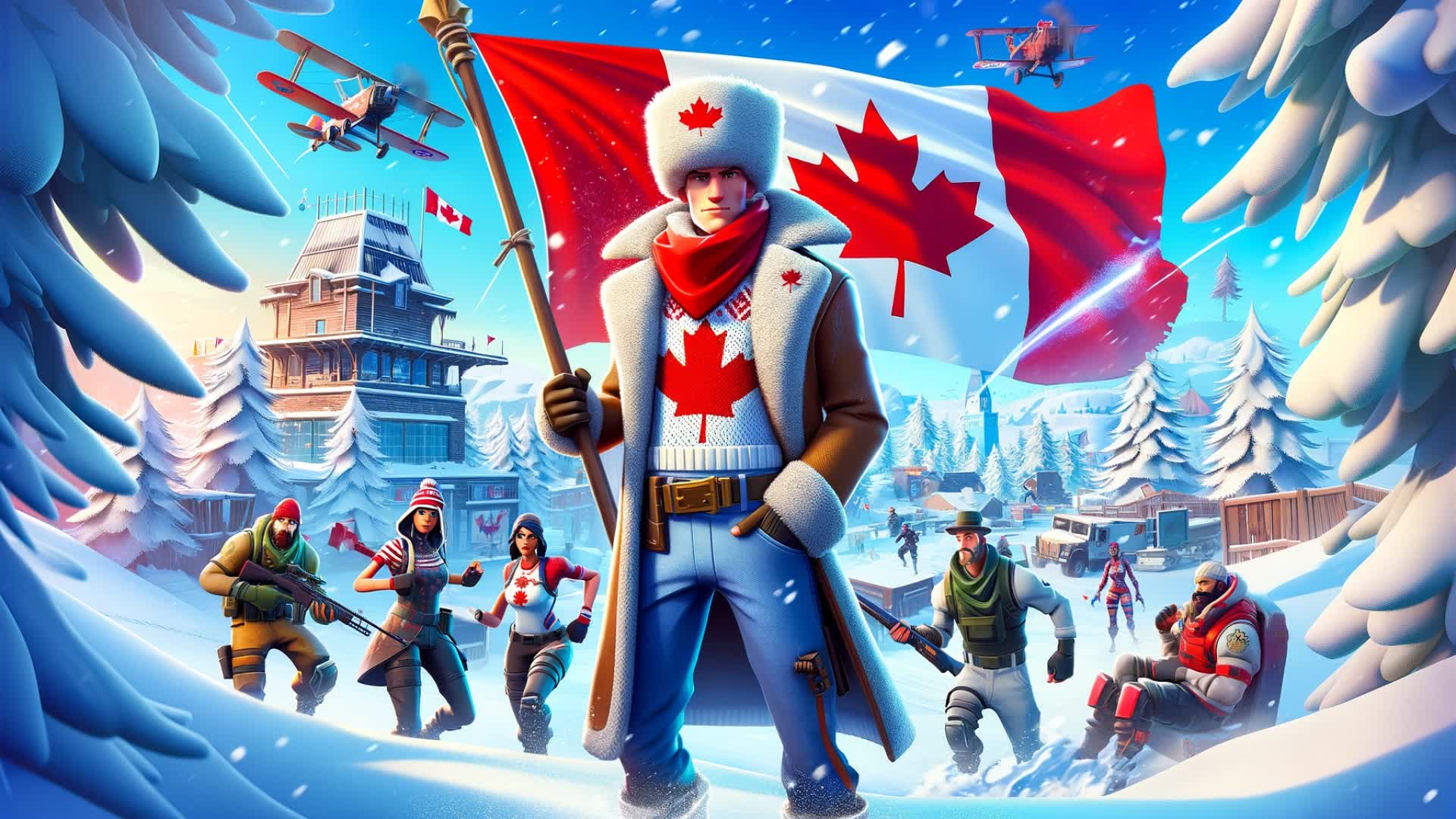Canada Zone Wars🫎 3715-0940-8755 by teamfmc - Fortnite Creative Map ...