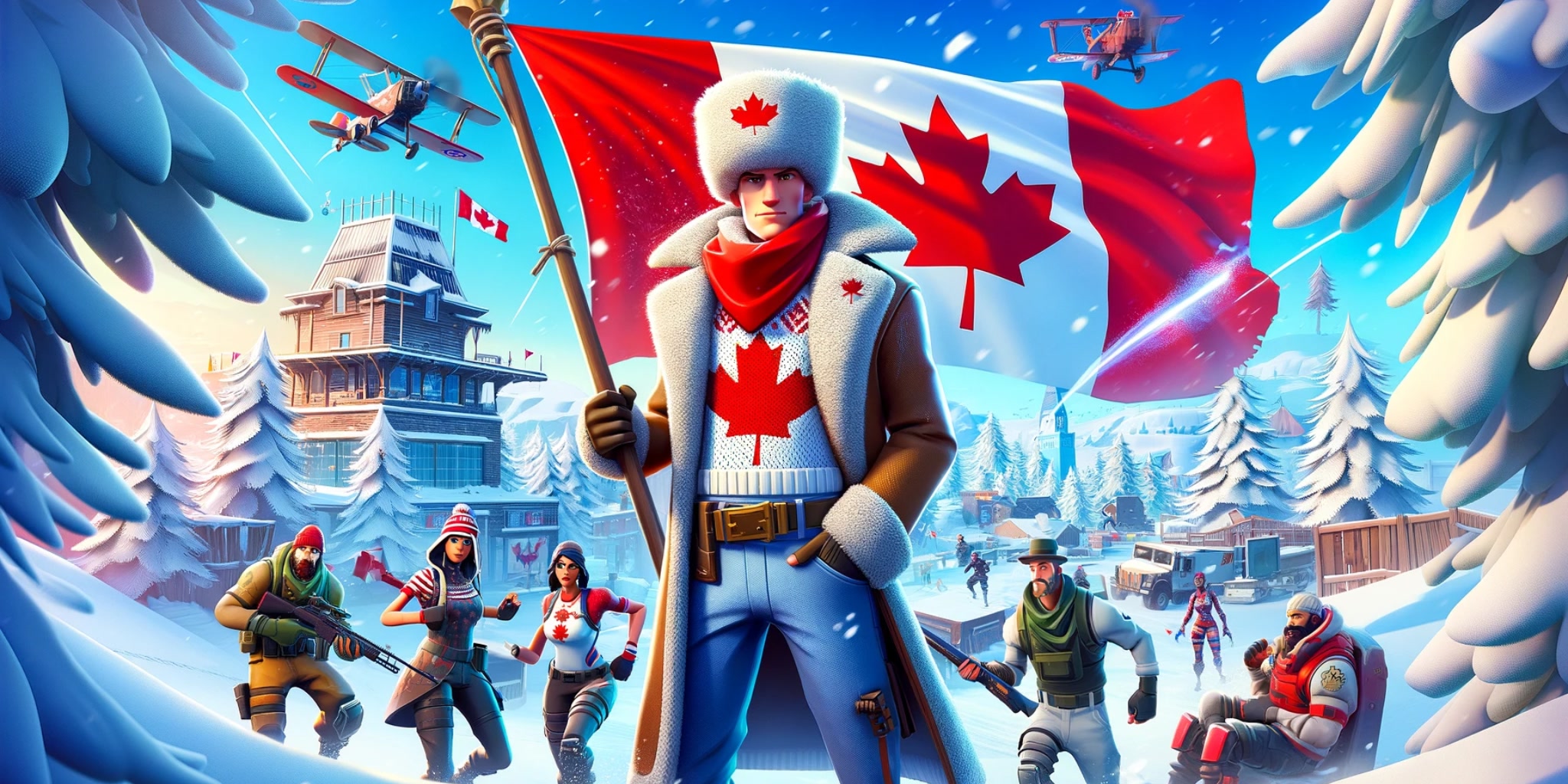 Canada Zone Wars🫎 3715-0940-8755 by teamfmc - Fortnite Creative Map Code - Fortnite.GG