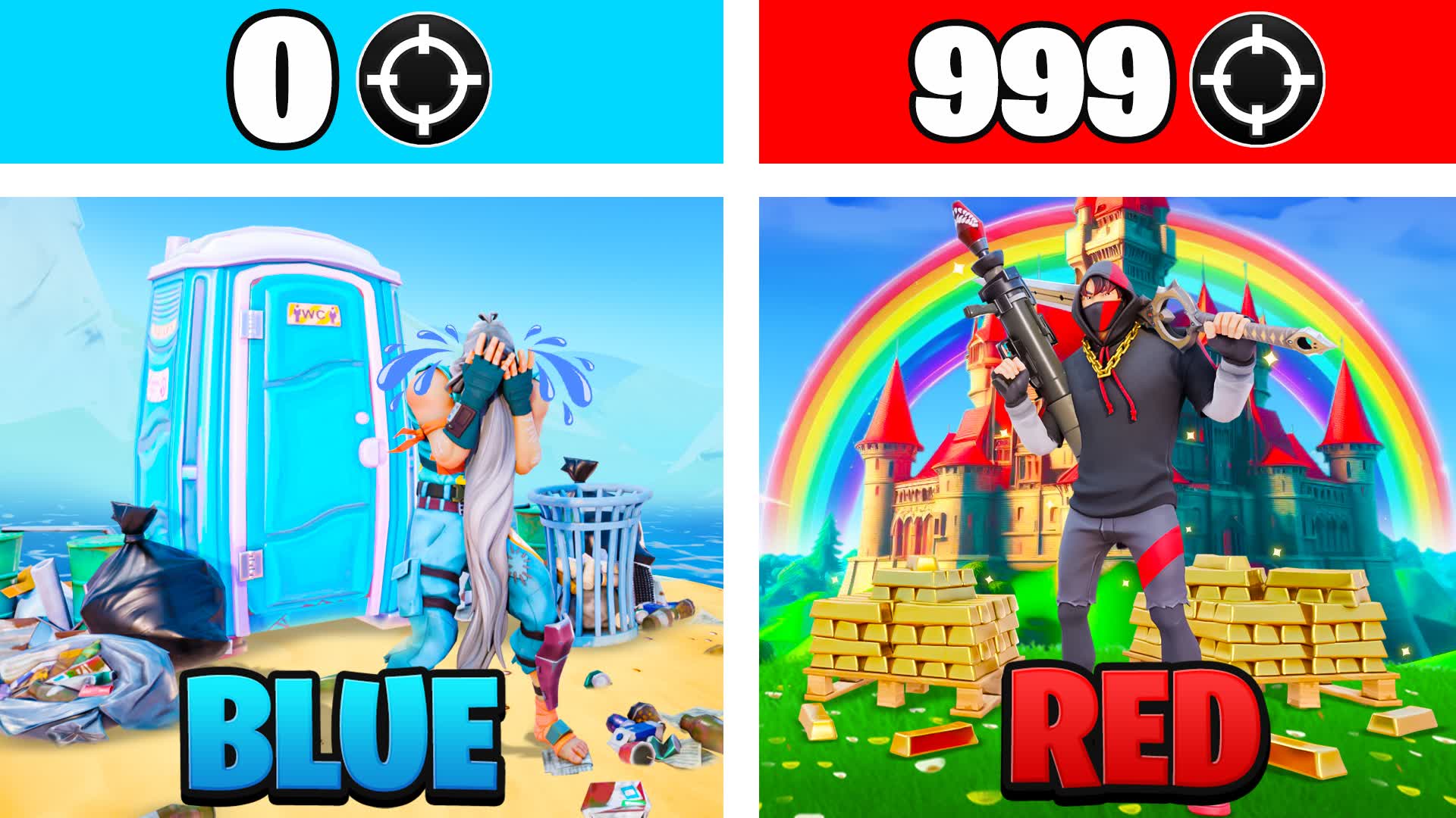 🔴Red and Blue!🔵Tycoon 1315-2873-3188 by hayesy - Fortnite Creative Map ...