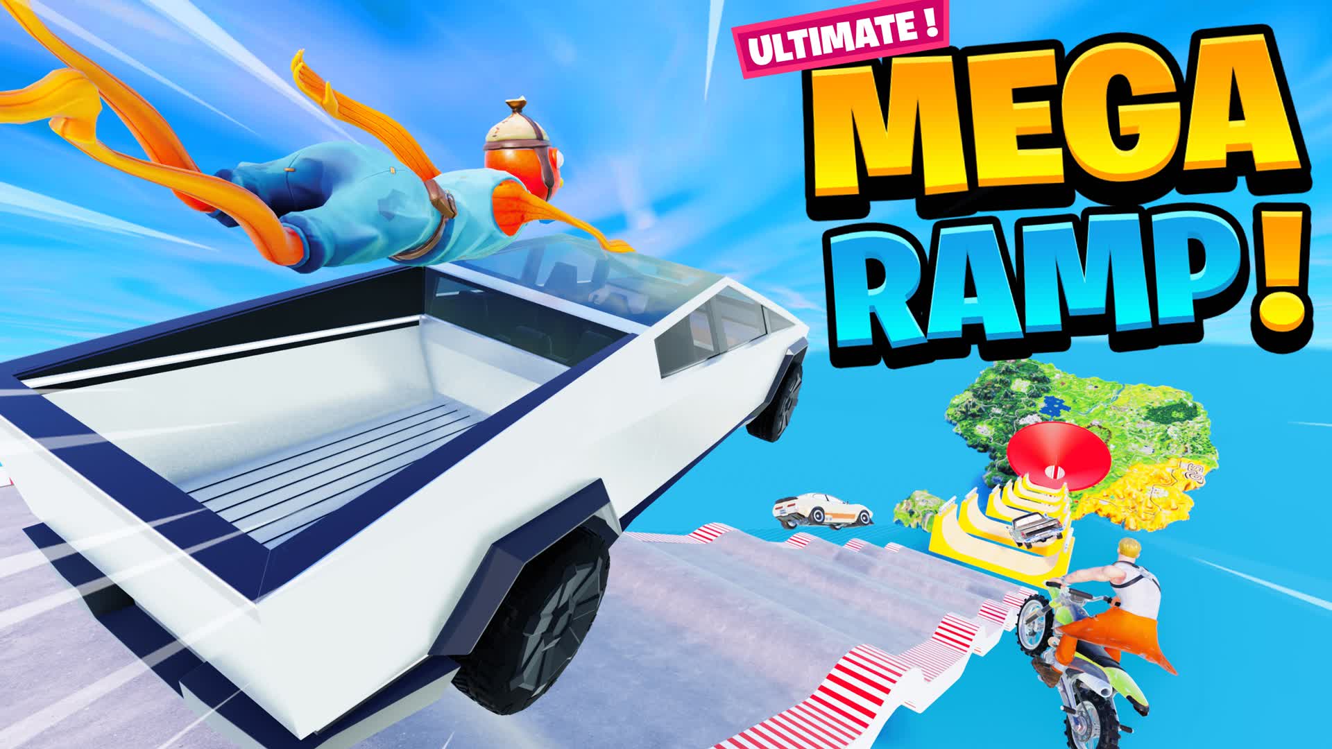 ULTIMATE MEGA RAMP CARS 7323-0453-0537 von slashiro – Fortnite