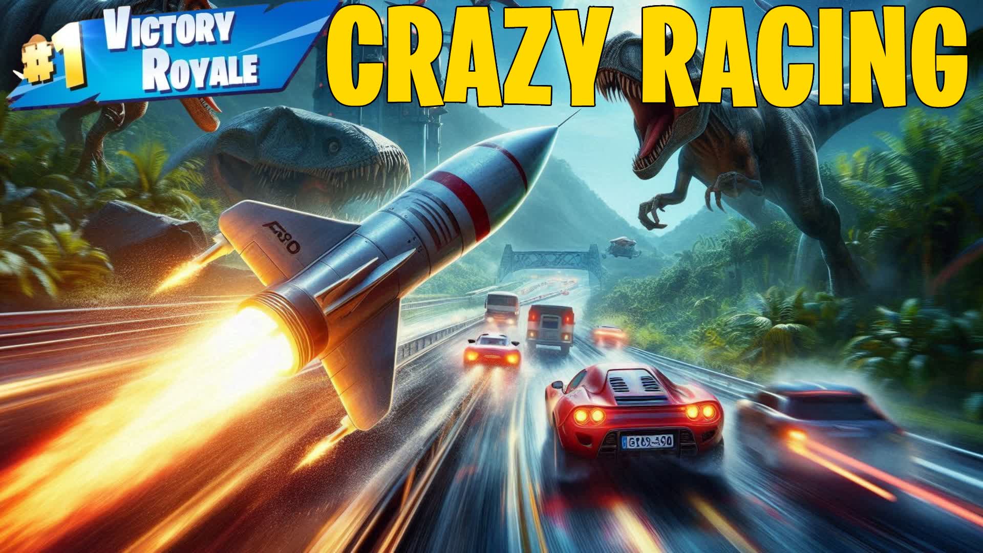 CRAZY RACING 1347-9414-8954 by mkss2013 - Fortnite Creative Map Code ...