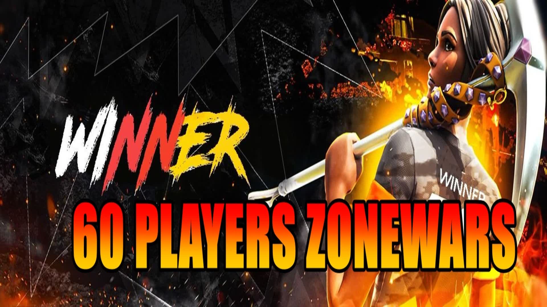 60 PLAYER ZONEWARS | SOLO - by winner V3 2787-8653-2308 by winnerrkfn - Fortnite Creative Map ...