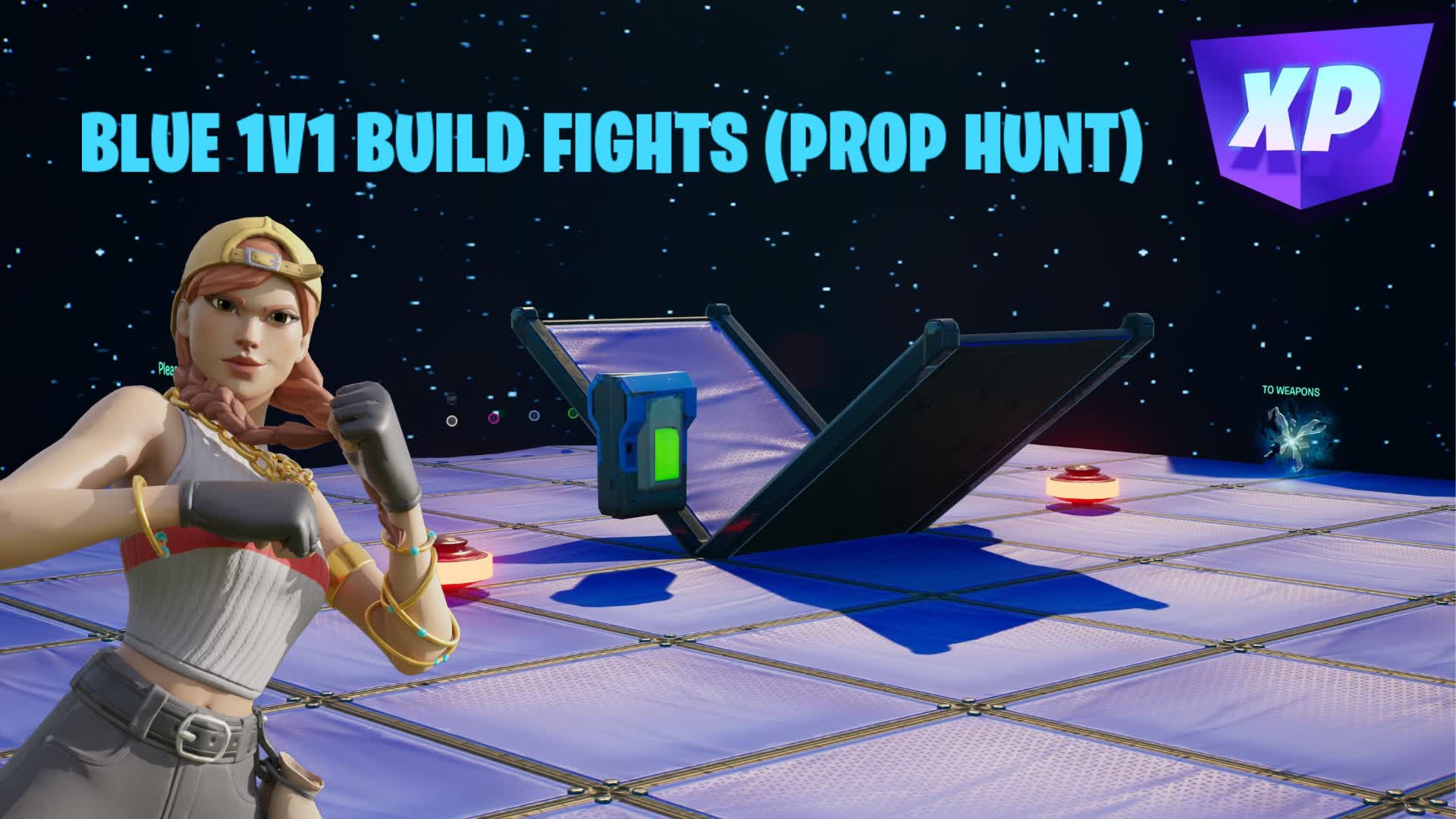 BLUE 1V1 BUILD FIGHTS (PROP HUNT) 6770-7426-1160 by frosted - Fortnite Creative Map Code ...